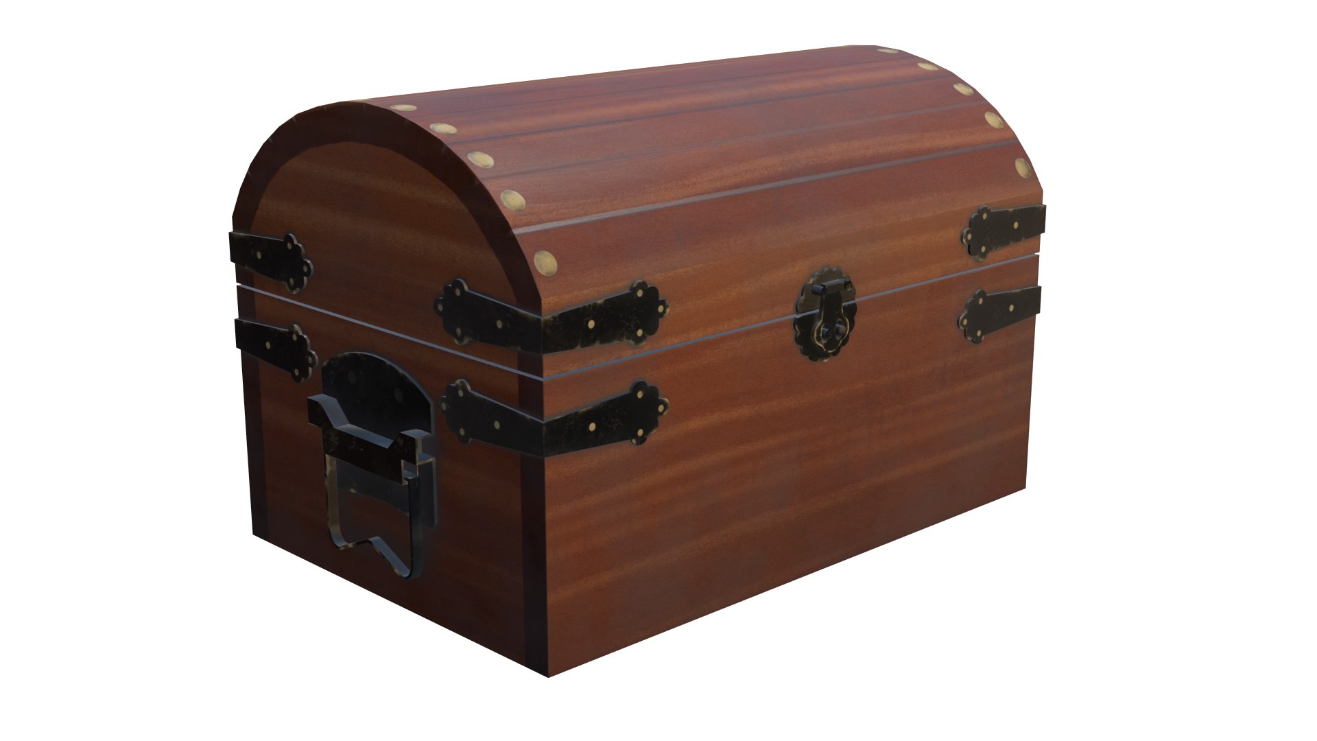 Low Poly Wooden Chest 3D Model 3D - TurboSquid 2297983