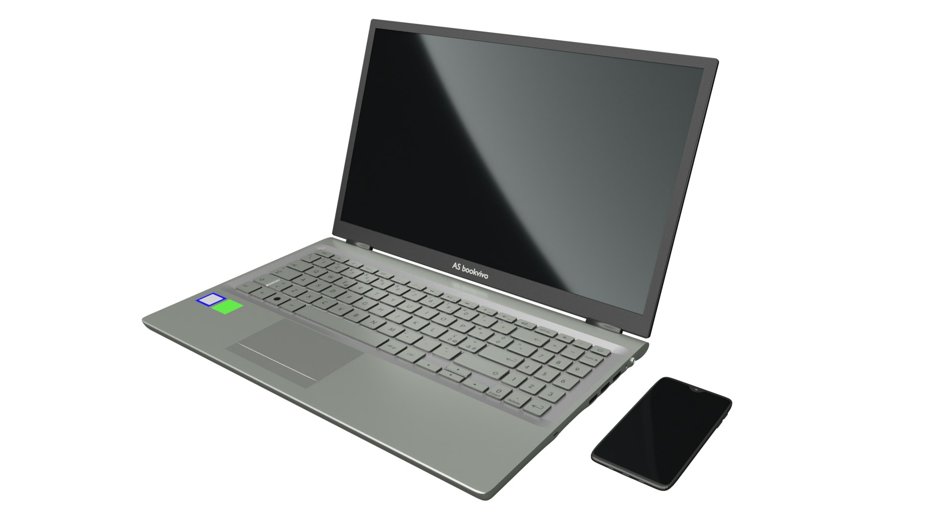 3D Portable Computer And Smartphone Model - TurboSquid 2211630