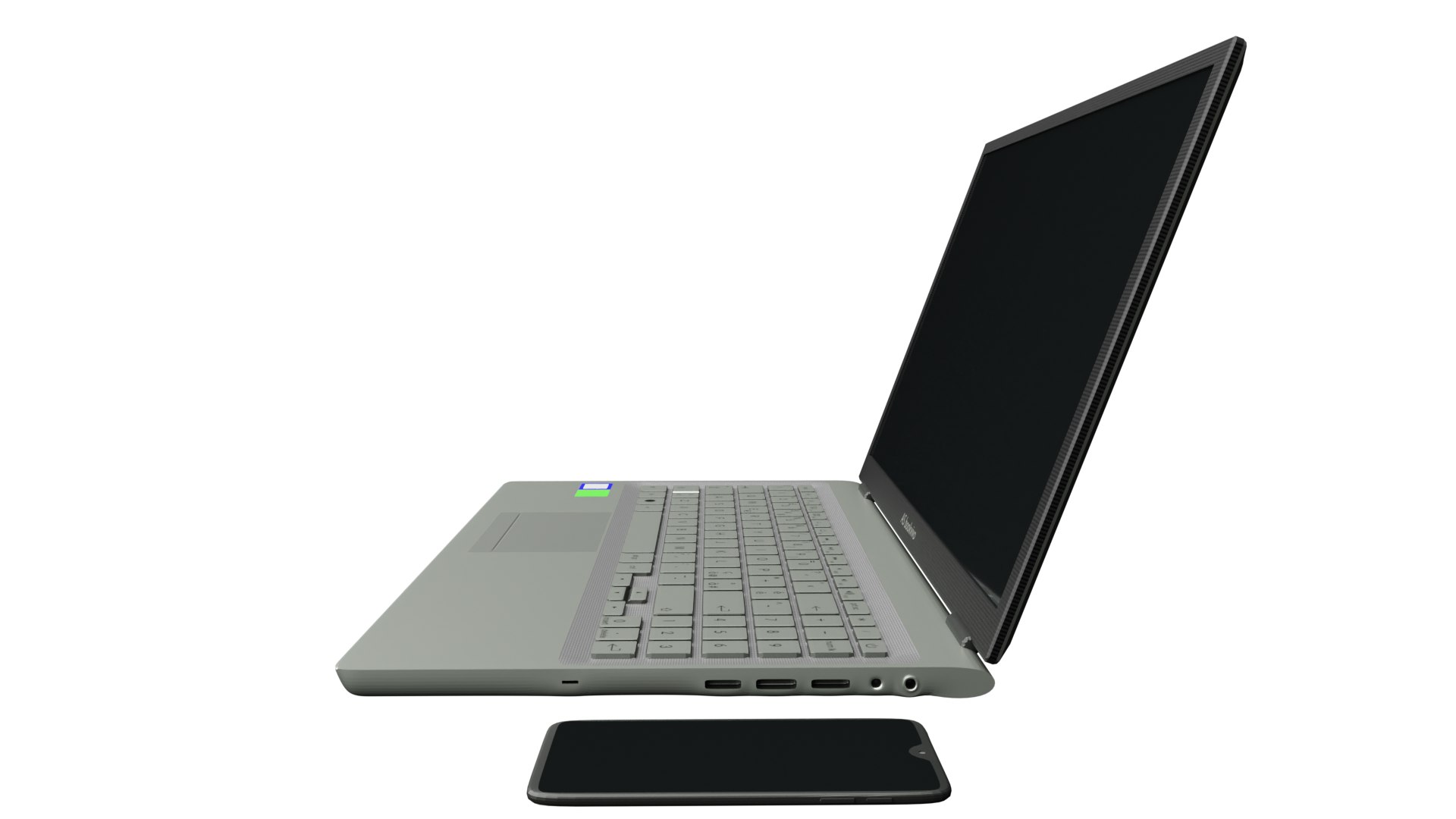 3D Portable Computer And Smartphone Model - TurboSquid 2211630