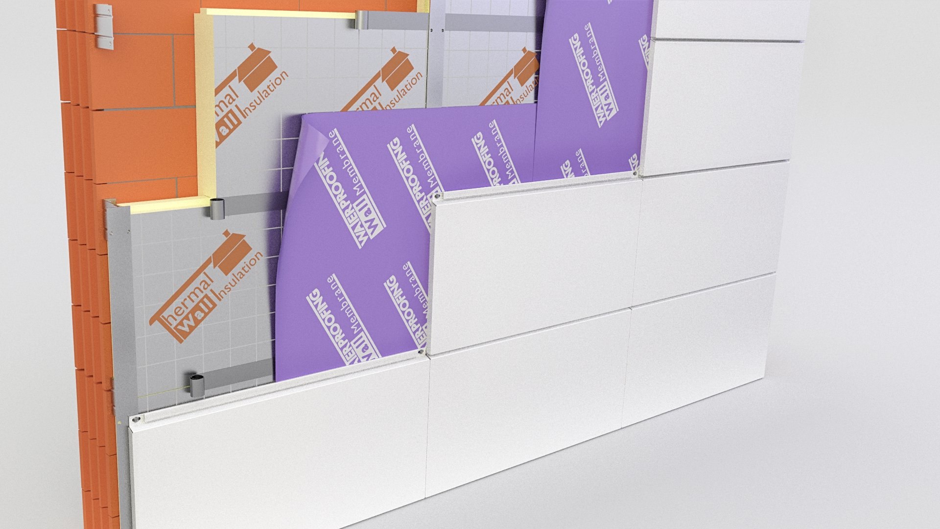 3D facade wall panels model - TurboSquid 1529134