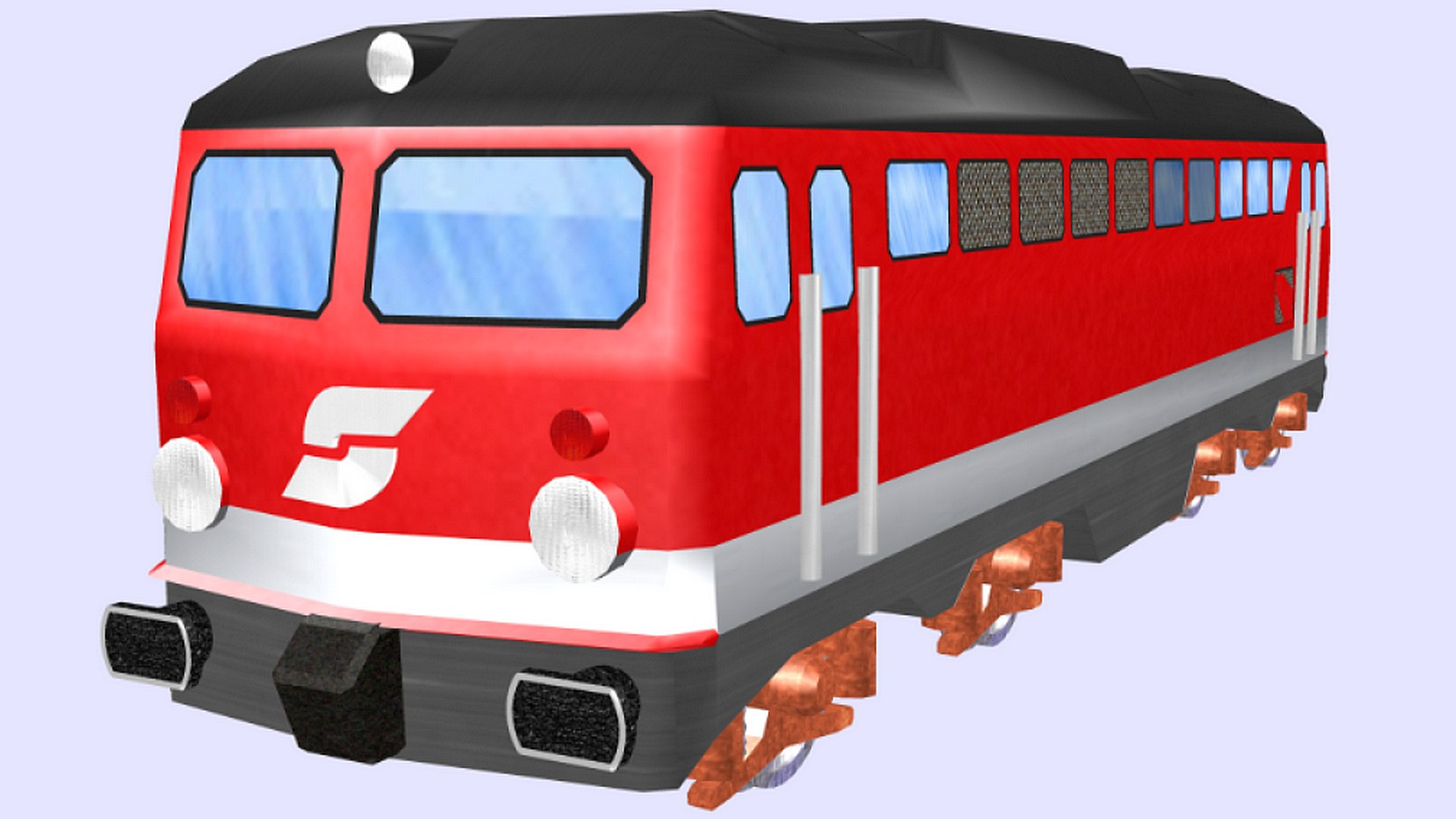 3D class 2043 diesel locomotive - TurboSquid 1713553