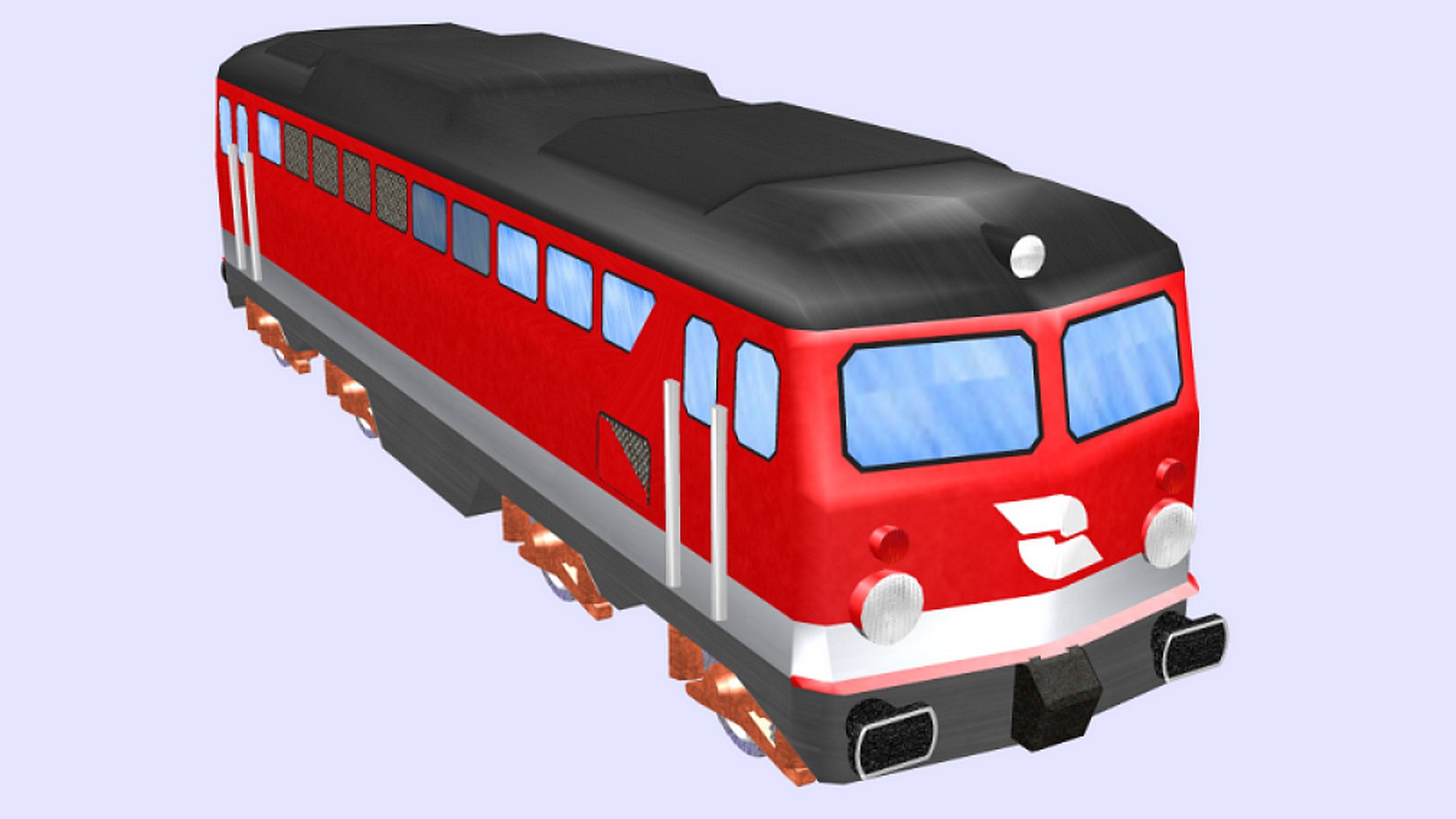 3D class 2043 diesel locomotive - TurboSquid 1713553