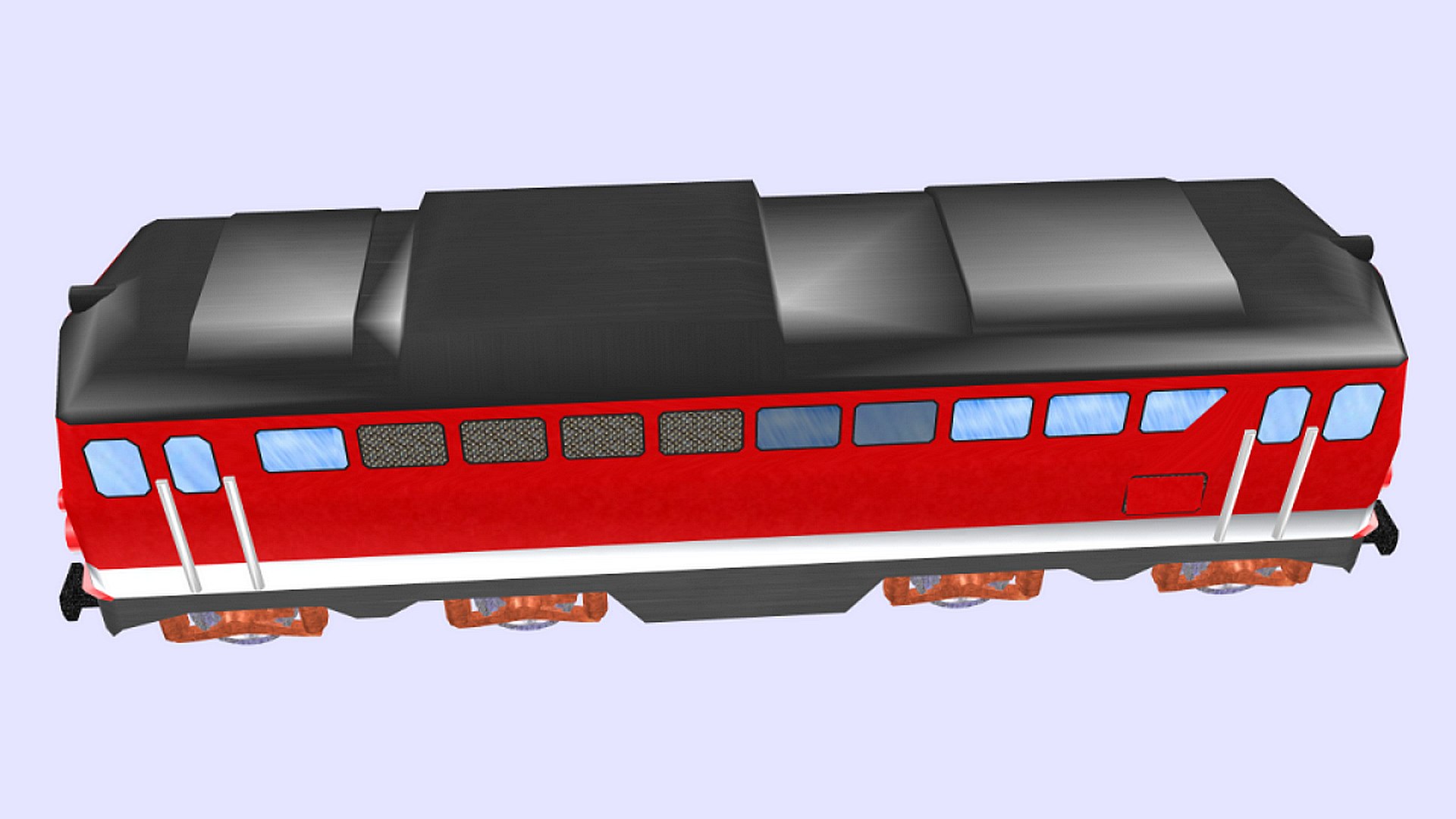 3D class 2043 diesel locomotive - TurboSquid 1713553
