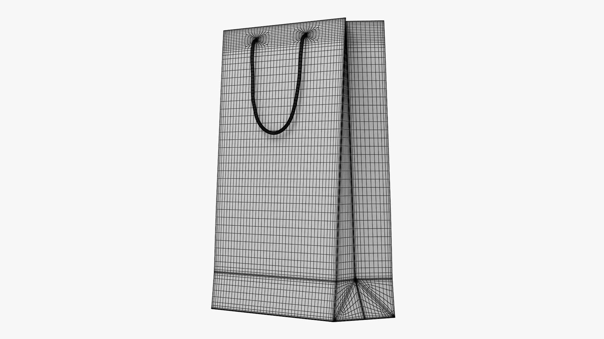 3D paper bag model - TurboSquid 1657070