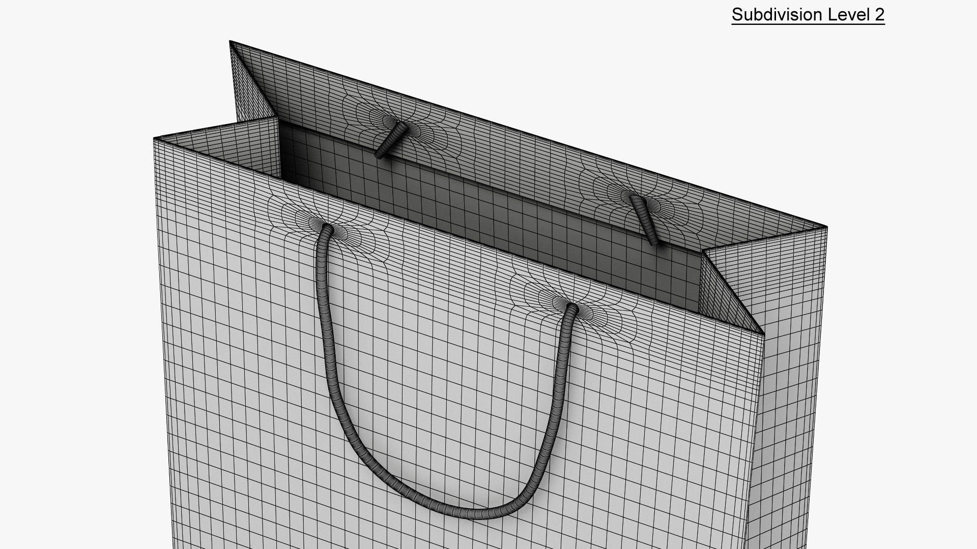 3D paper bag model - TurboSquid 1657070