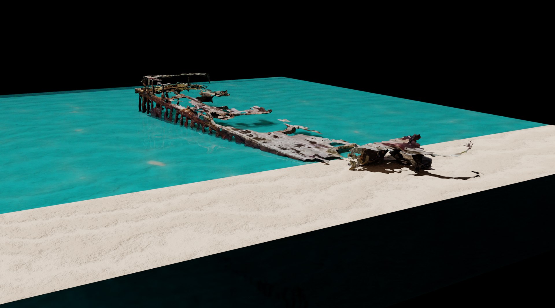 3D Shipwreck - TurboSquid 1997147