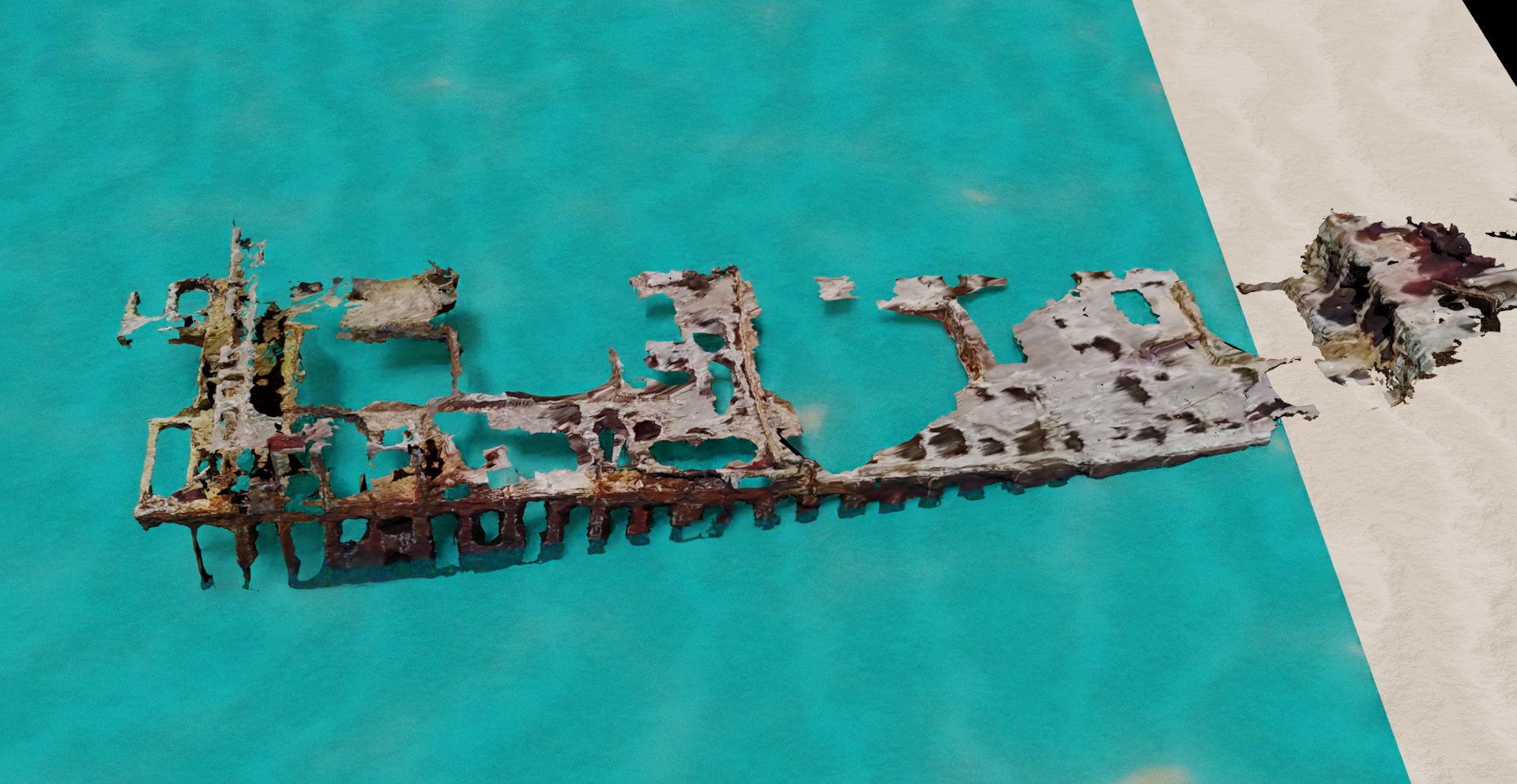 3D Shipwreck - TurboSquid 1997147