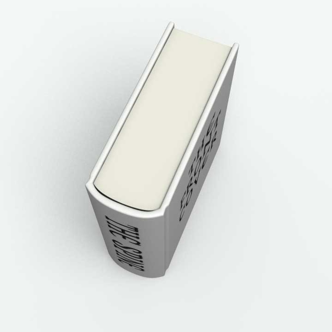 Free Book Hardback 3d Model