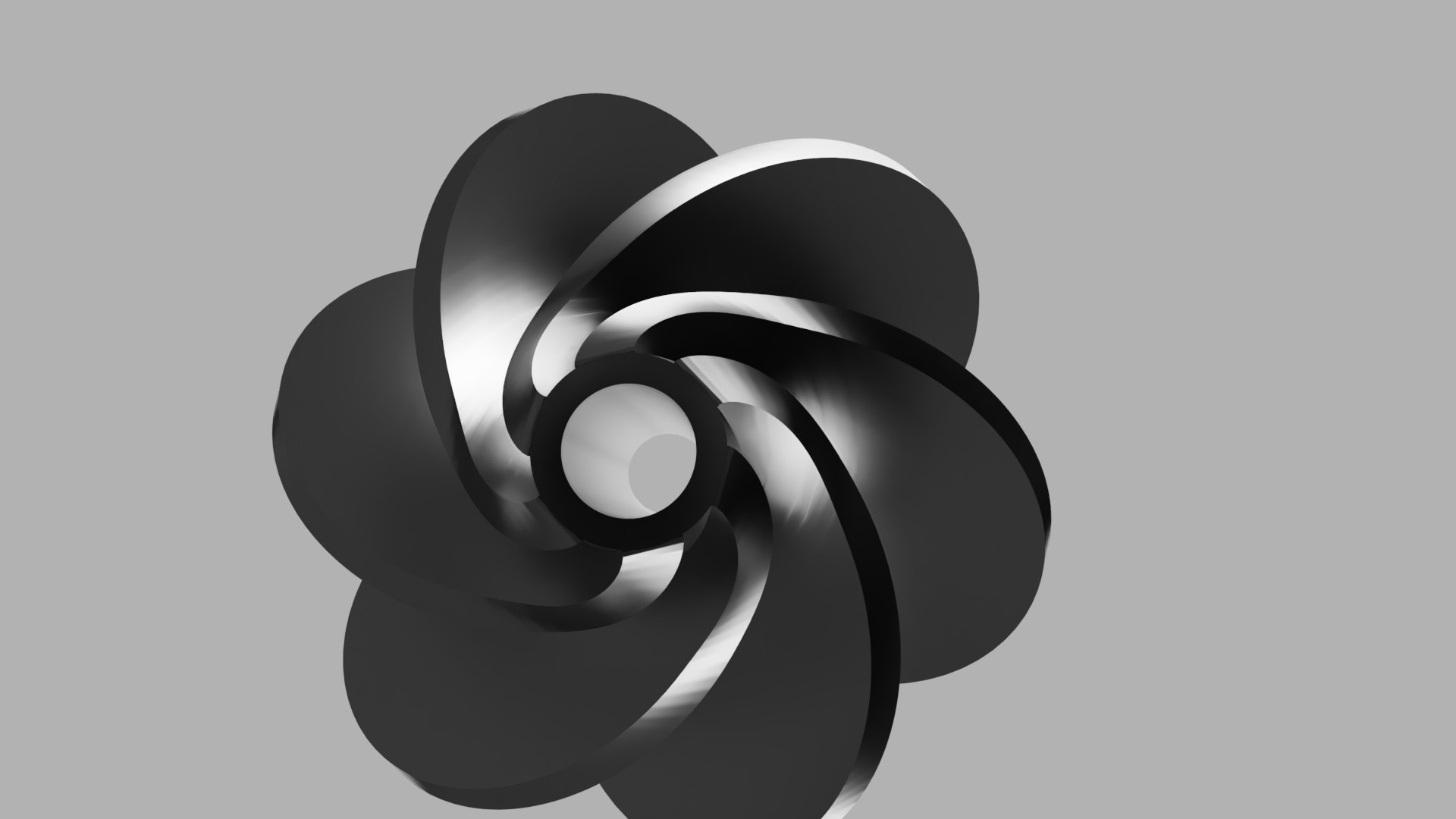 6 Inch Micro Hydro Turbine Impeller 5 8ths Shaft Dia 2 3D - TurboSquid ...