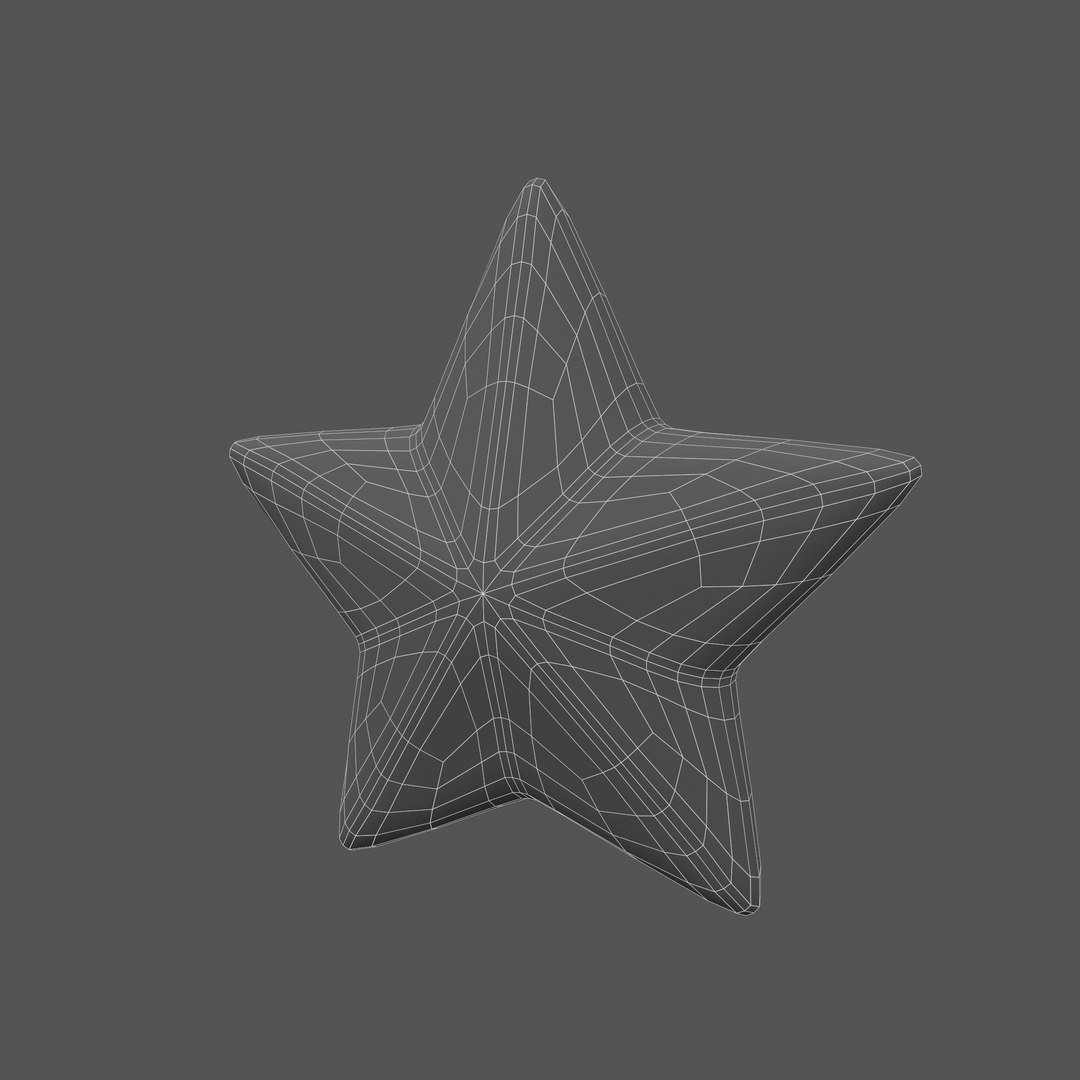 Cartoon Star 3D Model - TurboSquid 1948253