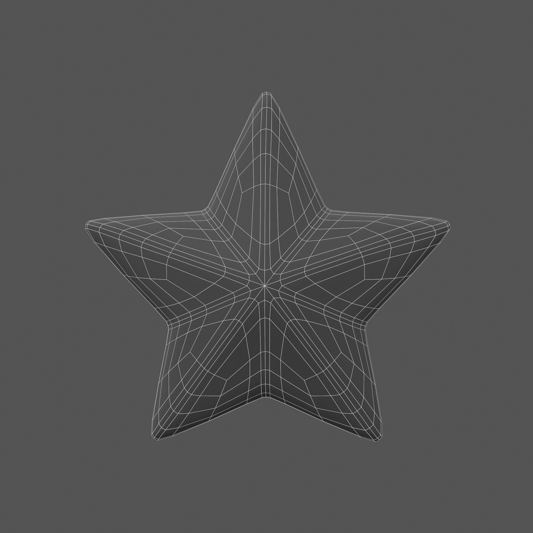 Cartoon Star 3D Model - TurboSquid 1948253