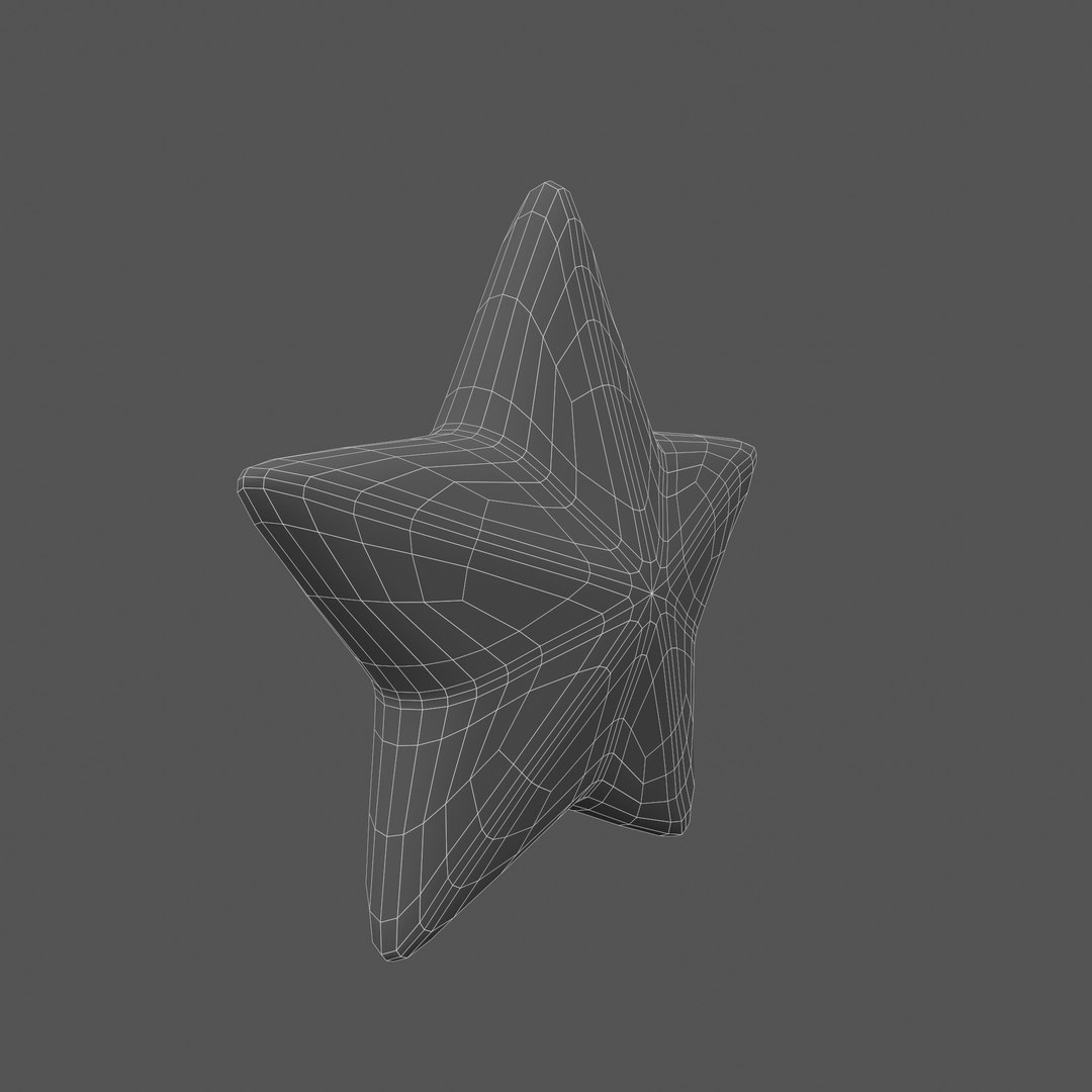 Cartoon Star 3D Model - TurboSquid 1948253
