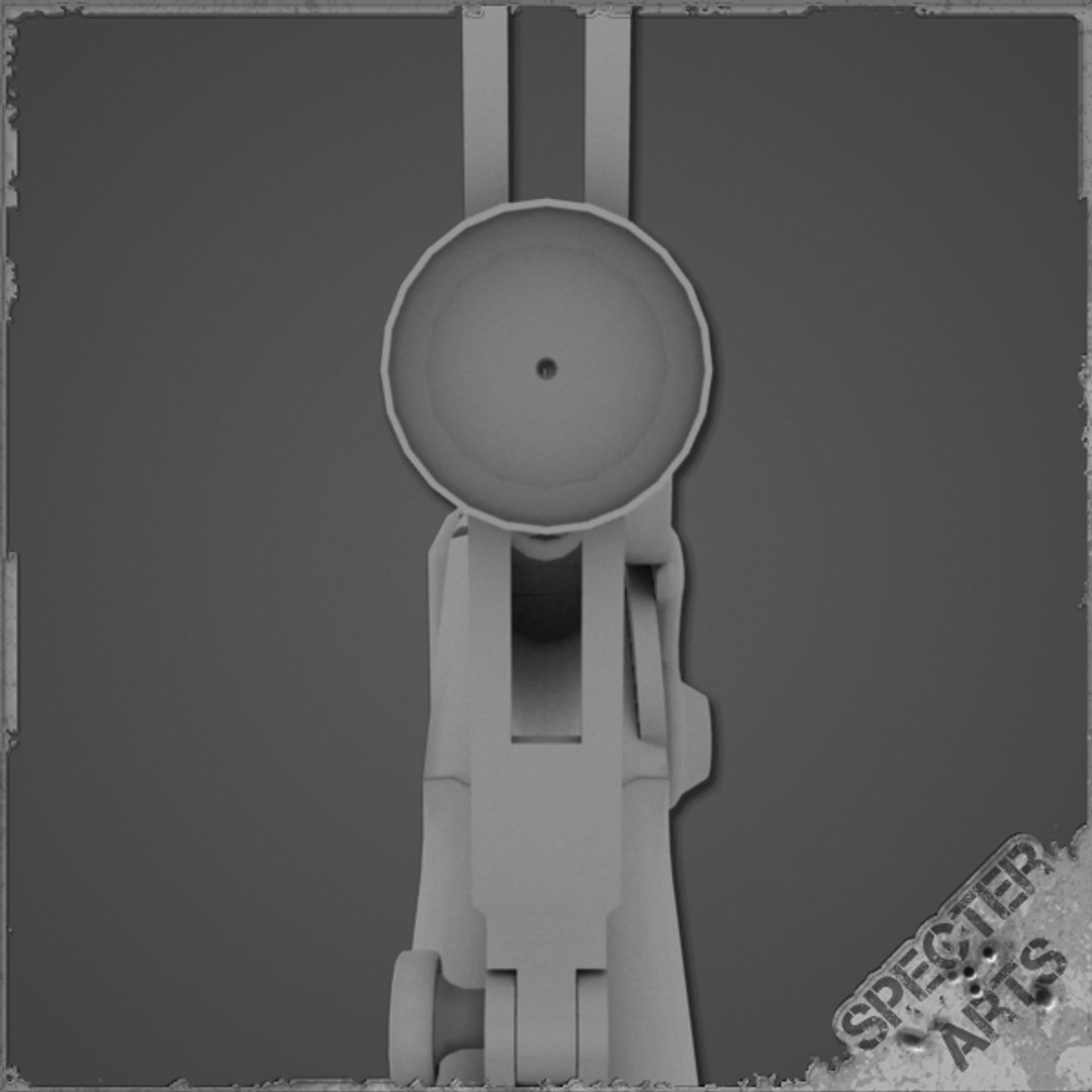 Sharps 1874 Rifle 3d Model