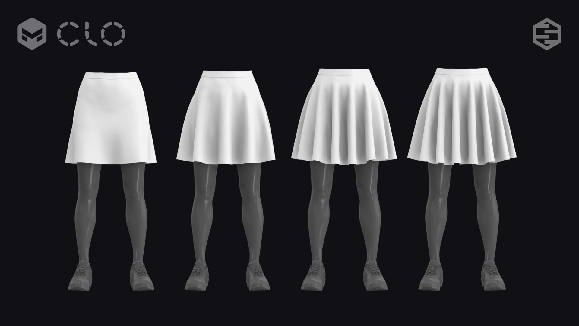 CIRCLE SKIRTS PACK Metahuman Zprj Obj Fbx Highpoly 3D Model ...