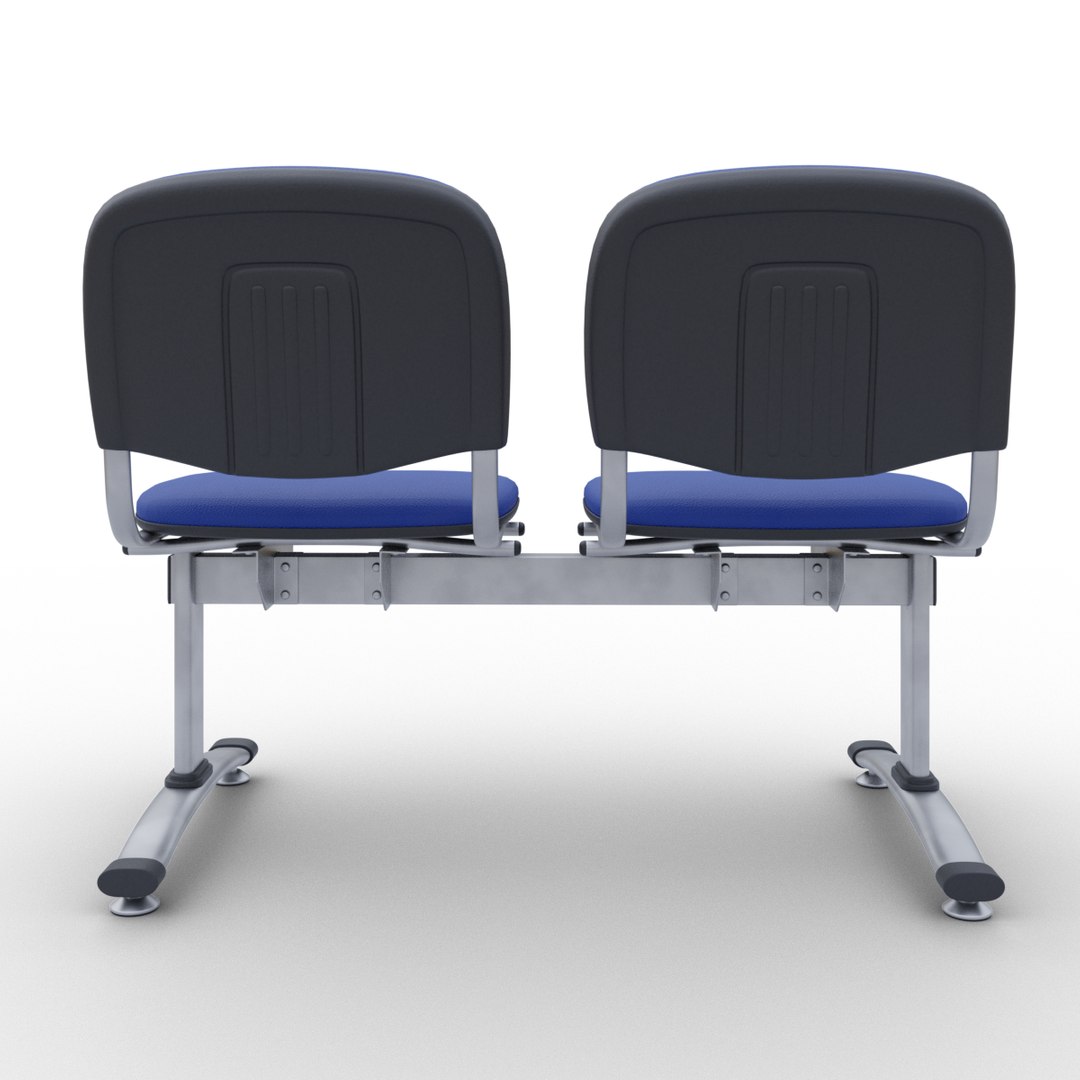 3D Waiting Chair Model - TurboSquid 1817153
