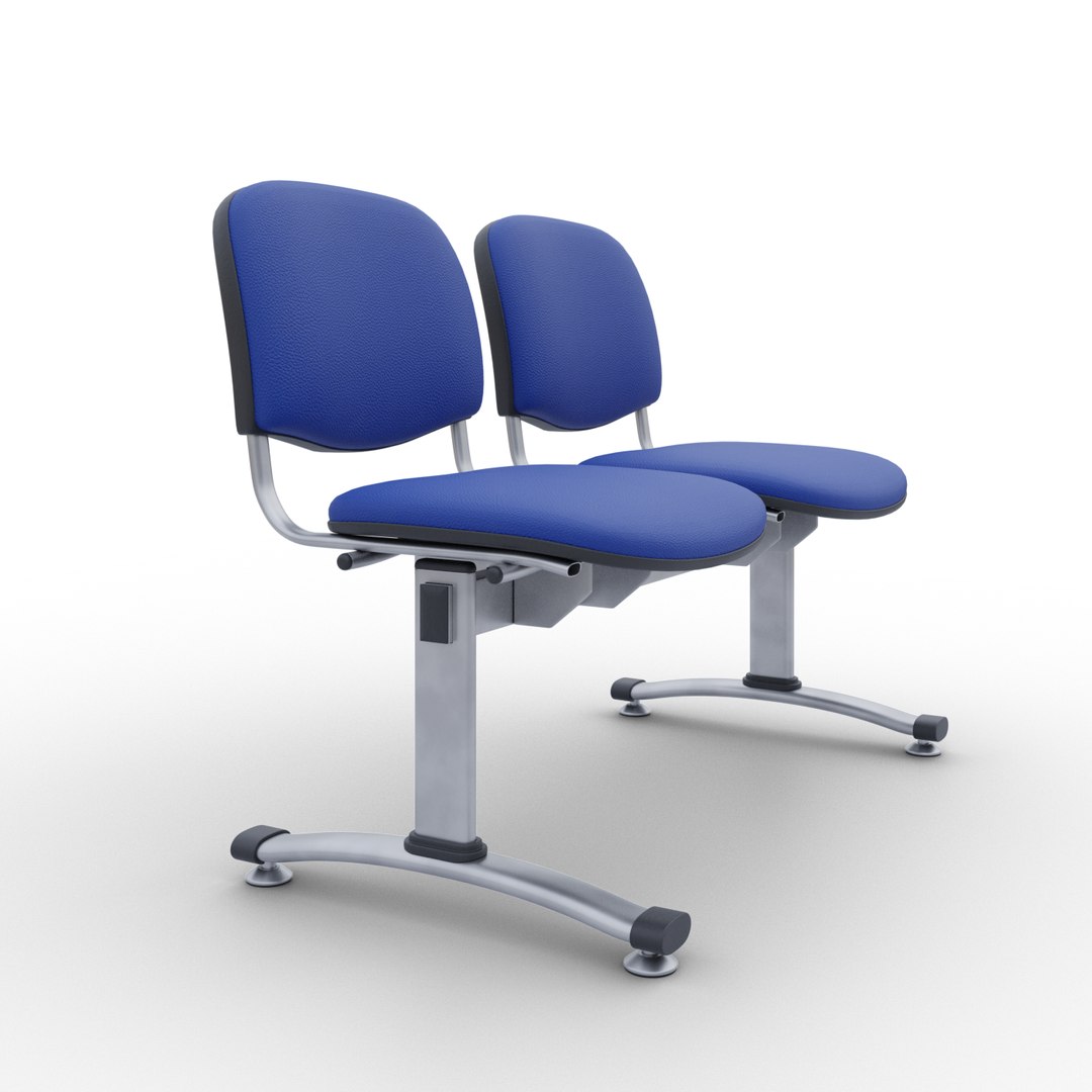 3D Waiting Chair Model - TurboSquid 1817153