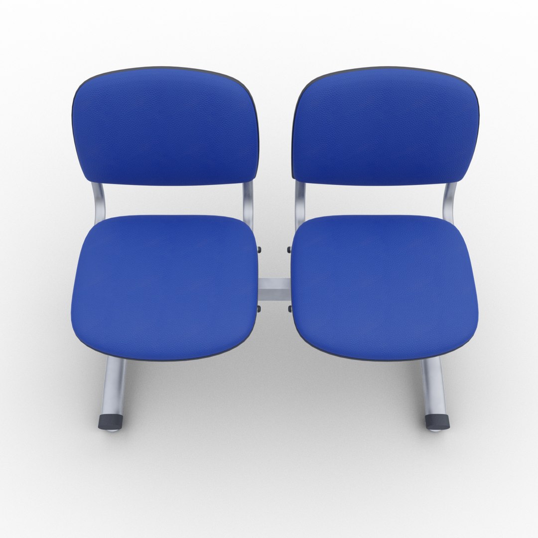 3D Waiting Chair Model - TurboSquid 1817153