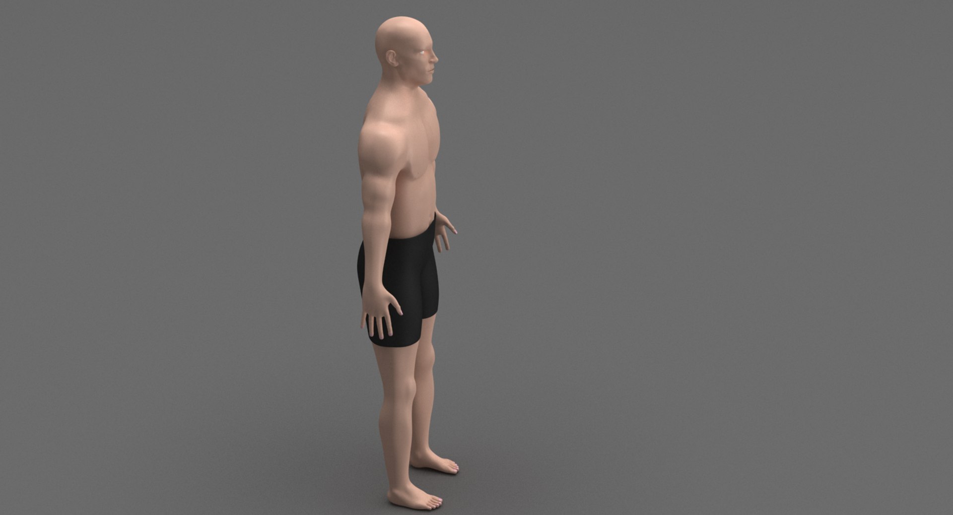 Male Body 3D Model - TurboSquid 1426872