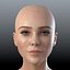 Head Woman 3 3d Model
