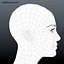 Head Woman 3 3d Model