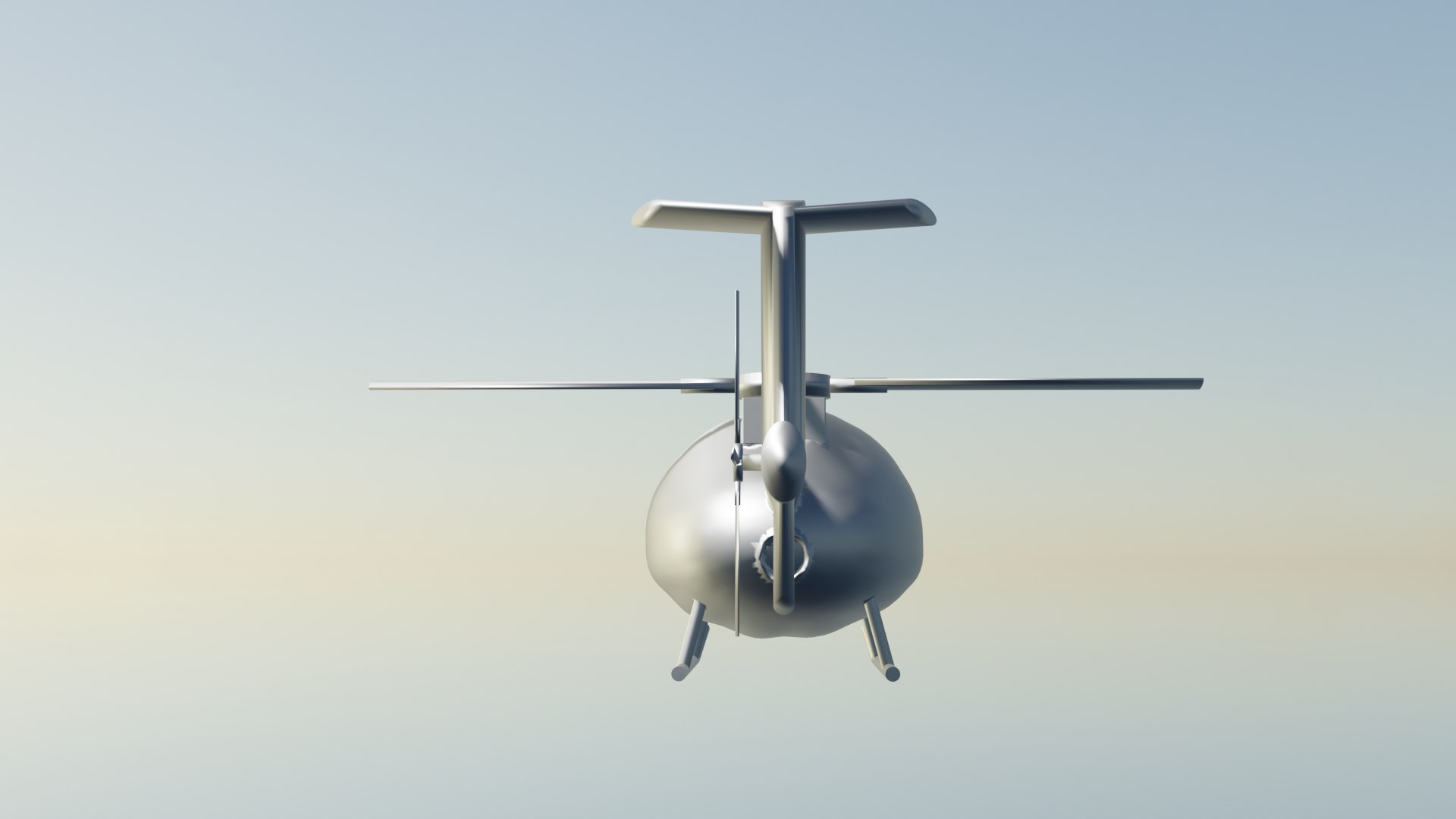 3D Fictional Helicopter - TurboSquid 2032516