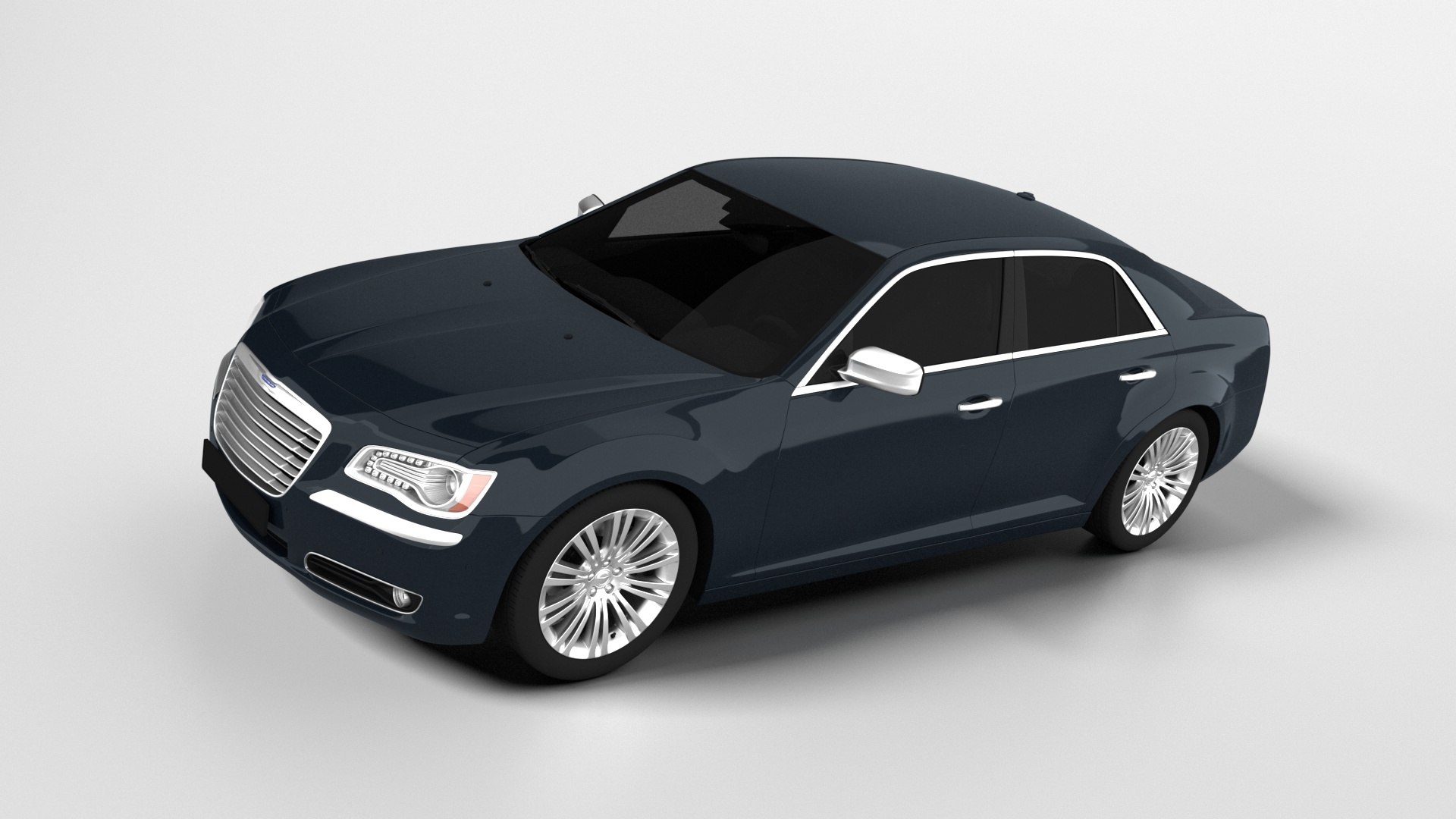 Chrysler 300 3D Model - TurboSquid 2317677