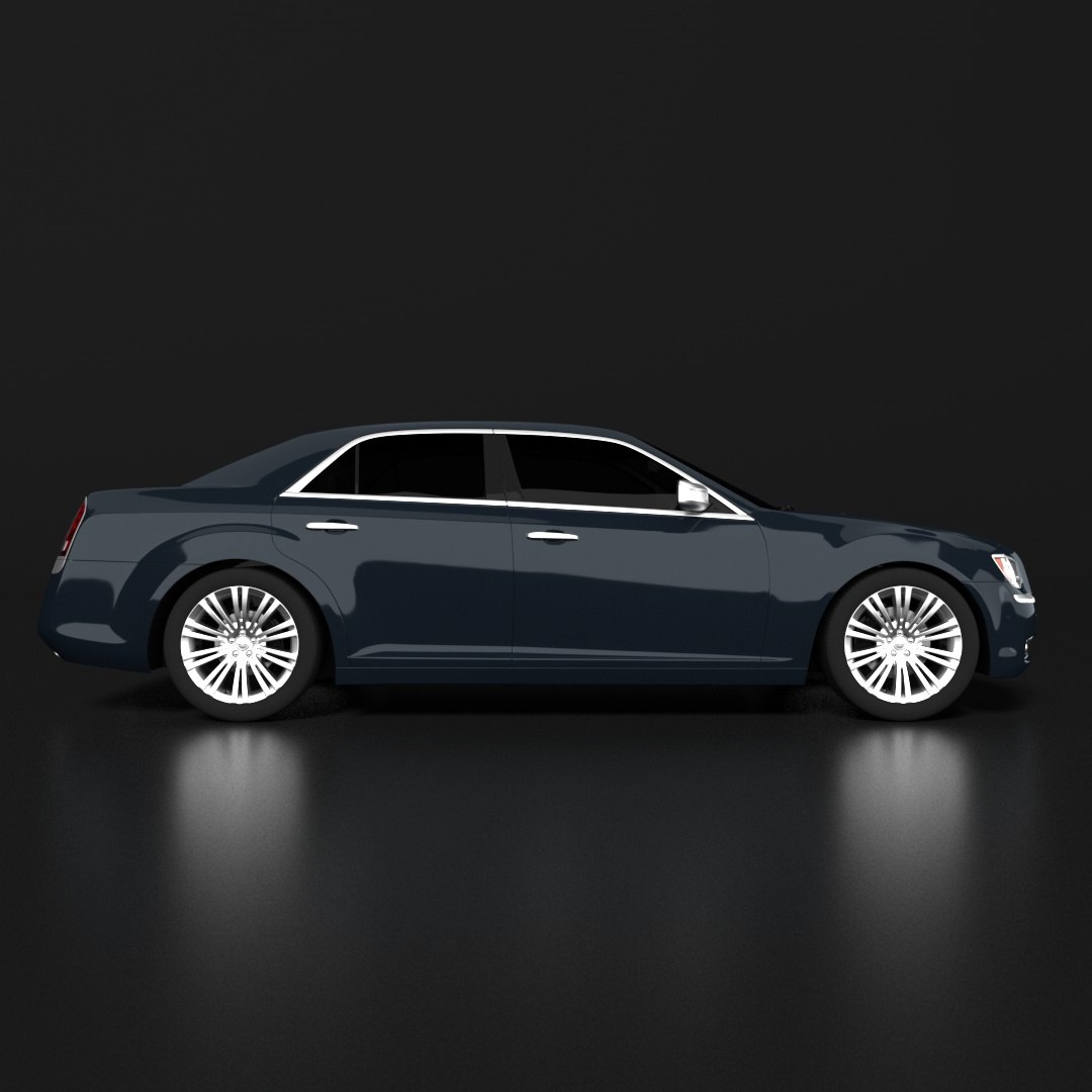 Chrysler 300 3D Model - TurboSquid 2317677