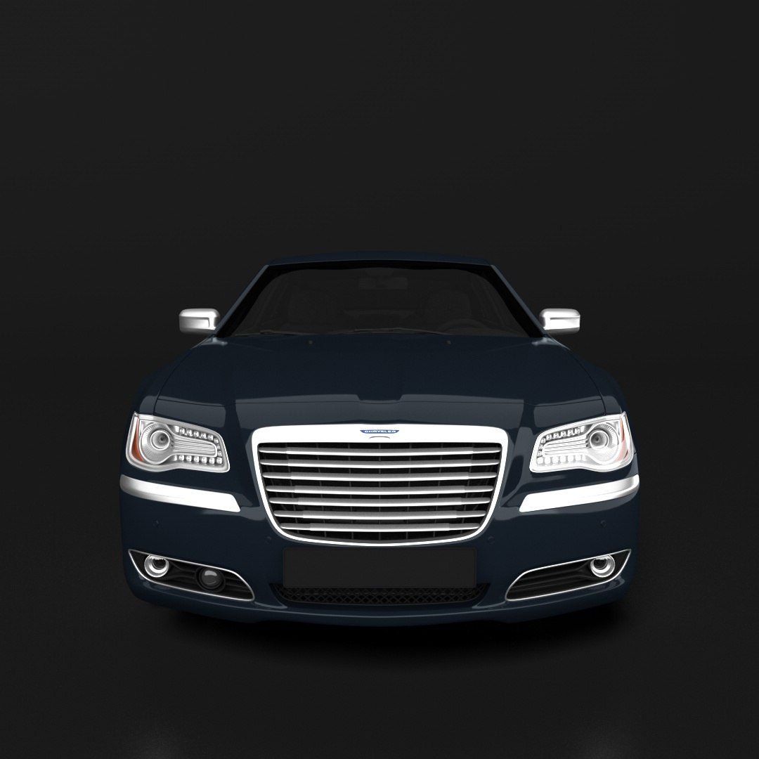 Chrysler 300 3D Model - TurboSquid 2317677