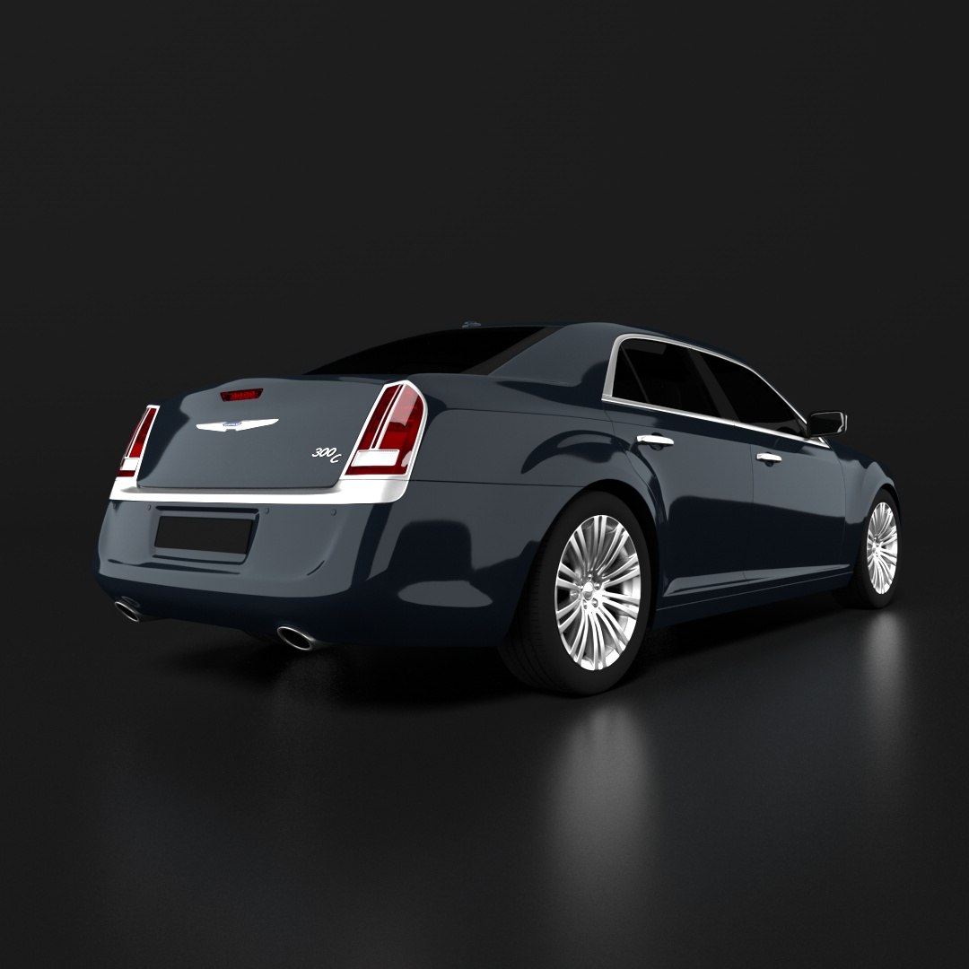 Chrysler 300 3D Model - TurboSquid 2317677