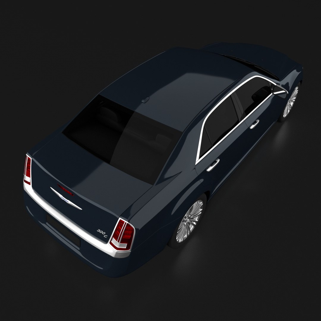 Chrysler 300 3D Model - TurboSquid 2317677