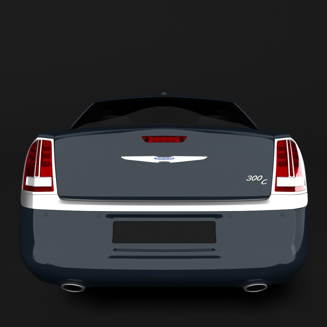 Chrysler 300 3D Model - TurboSquid 2317677