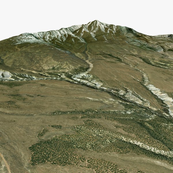 modelo 3d Monte Pennell Estado de Utah, EE.UU. - TurboSquid 2217862