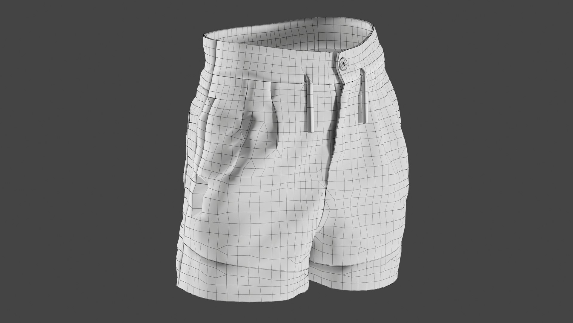 3D base mesh shorts - TurboSquid 1589805