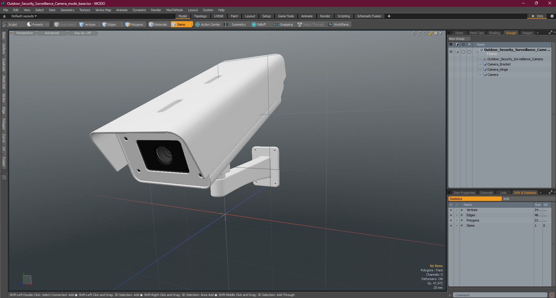 3D Outdoor Security Surveillance Camera Model - TurboSquid 2261417