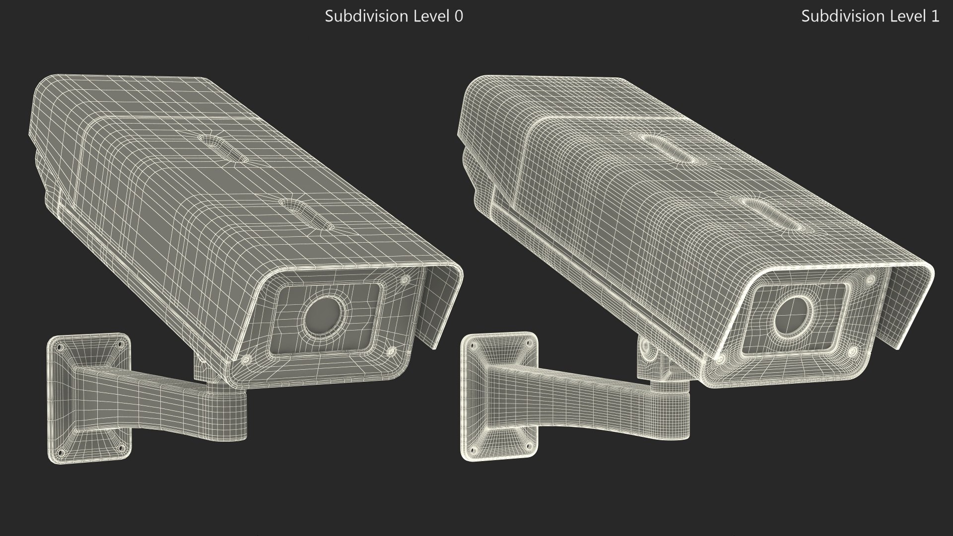 3D Outdoor Security Surveillance Camera Model - TurboSquid 2261417