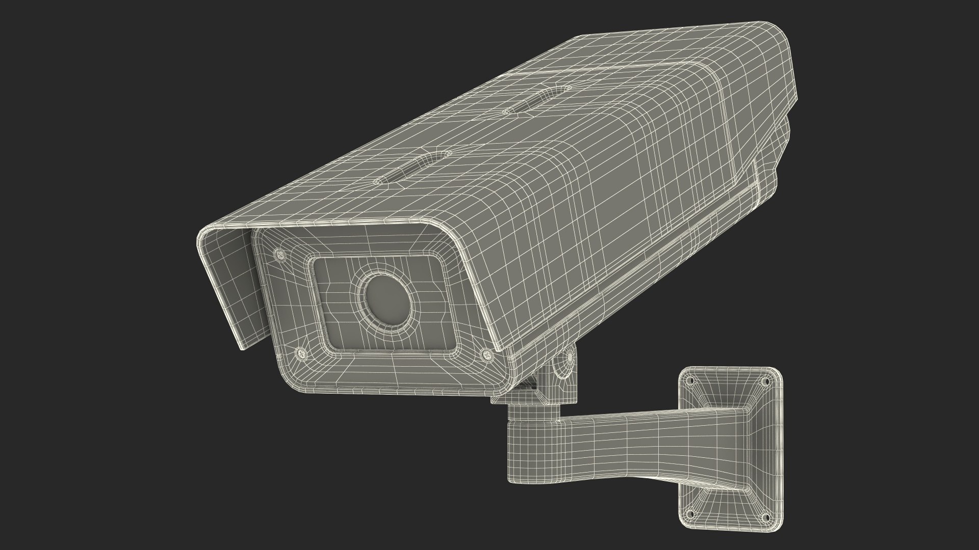 3D Outdoor Security Surveillance Camera Model - TurboSquid 2261417