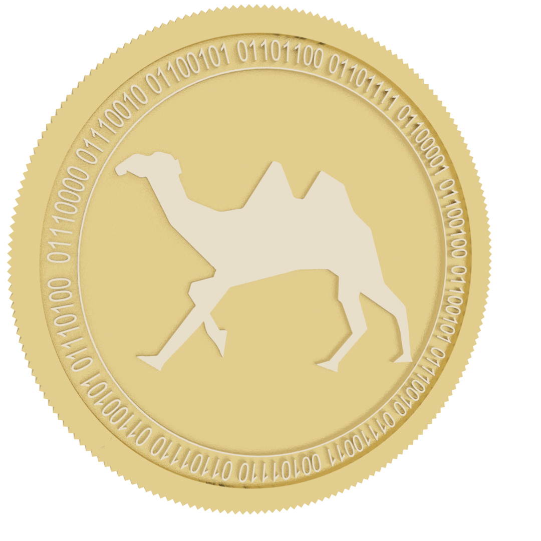 3D Token Gold Coin - TurboSquid 1495767
