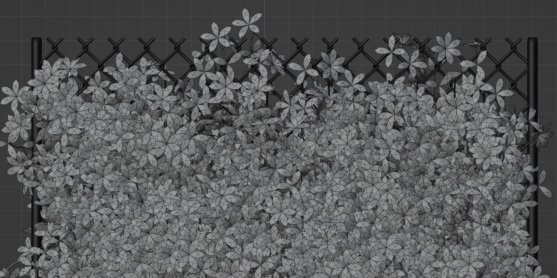 3D model Virginia creeper on fence vol 182-Blender-3dmodel - TurboSquid ...