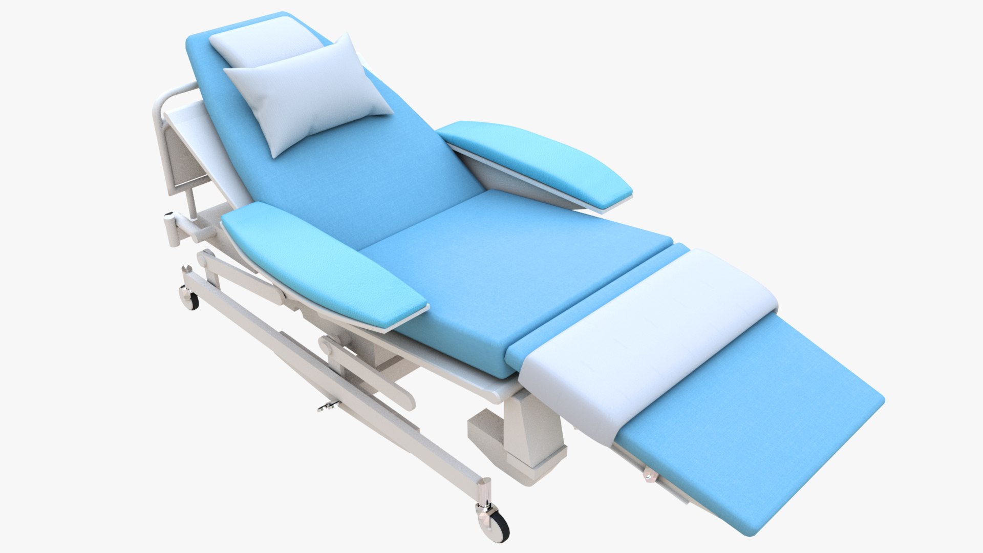 Patient Hospital Bed 3D Model - TurboSquid 1974892