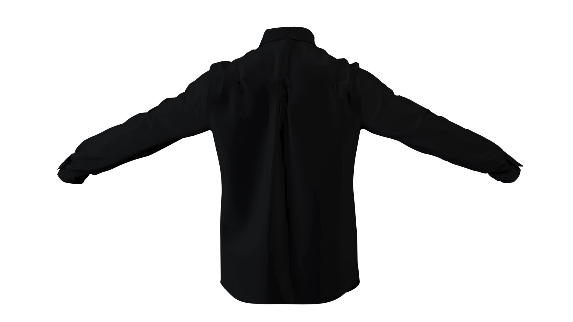 Long Sleeved Shirt 3D Model - TurboSquid 2005236