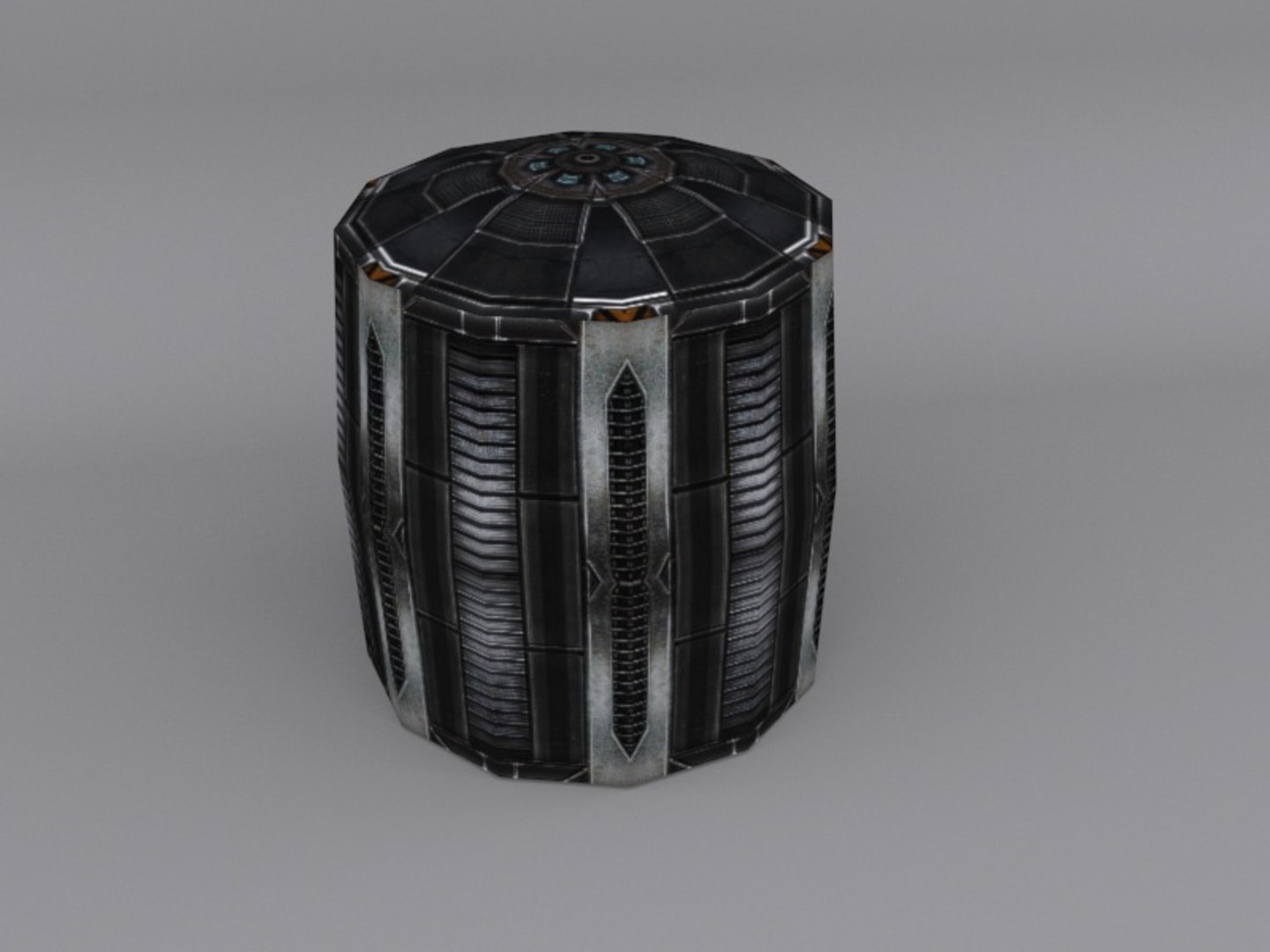 3D Barrel Sci Fi Model - TurboSquid 1238744