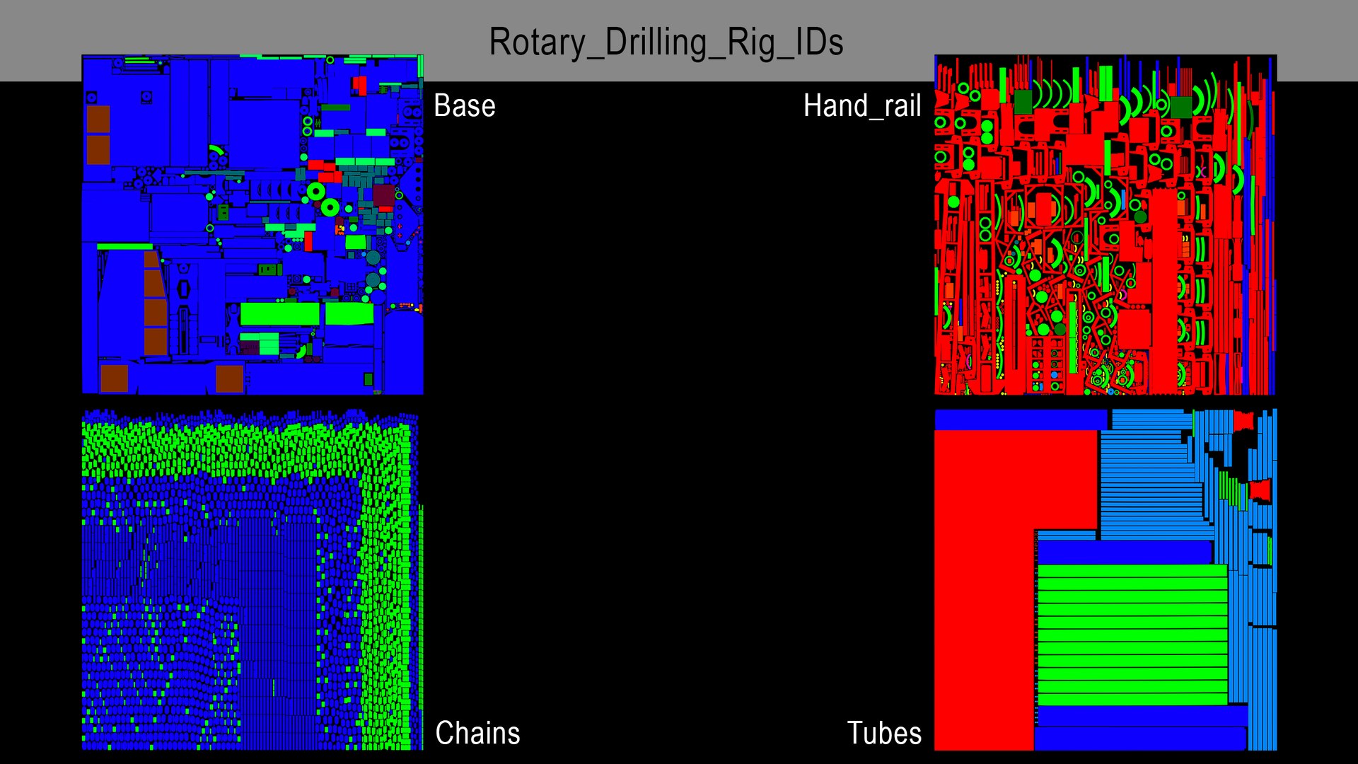3D Rotary Drilling Rig UVW Only Model - TurboSquid 2515129