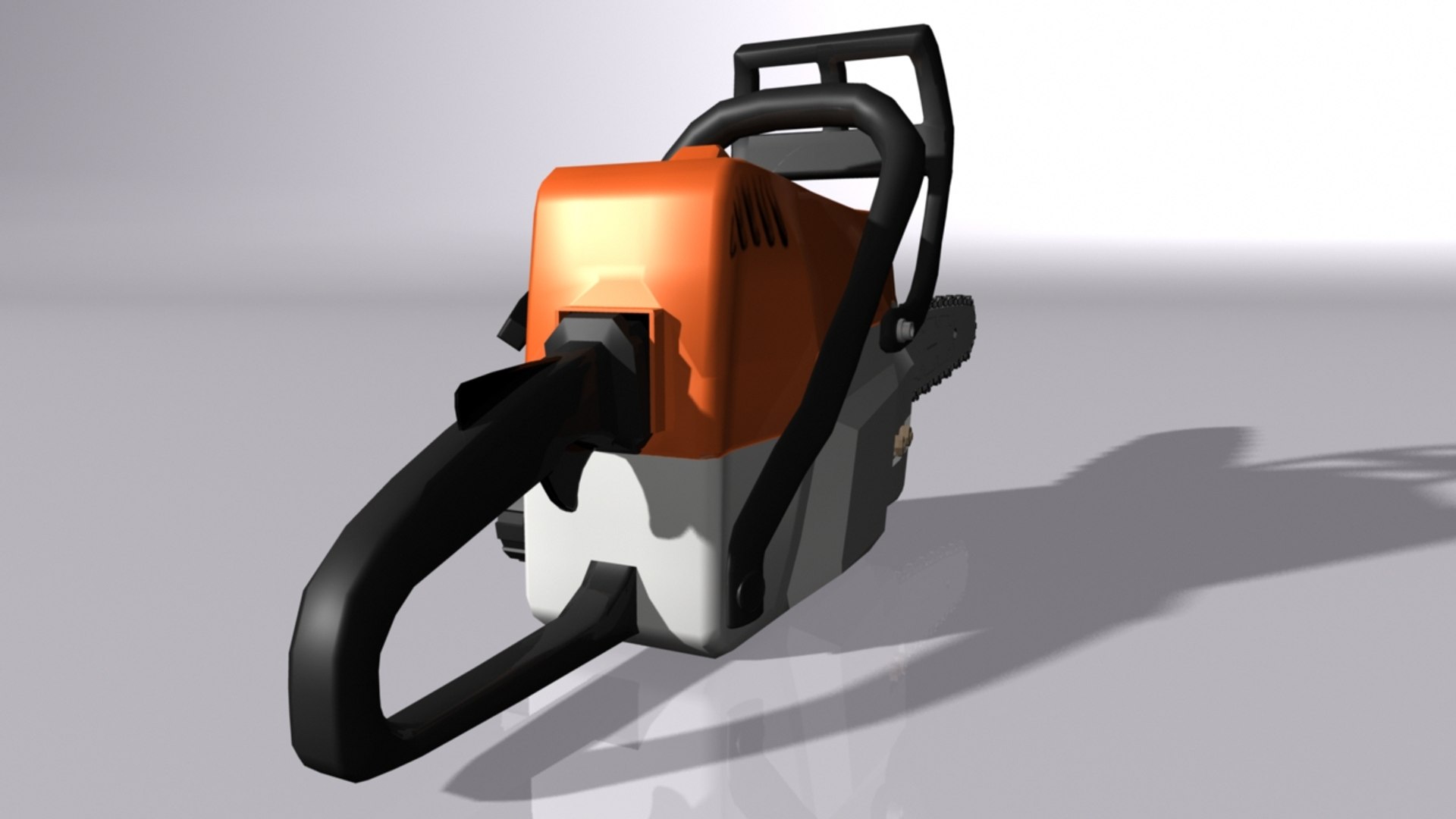 3D Model Saw Chain Chainsaw - TurboSquid 1221454