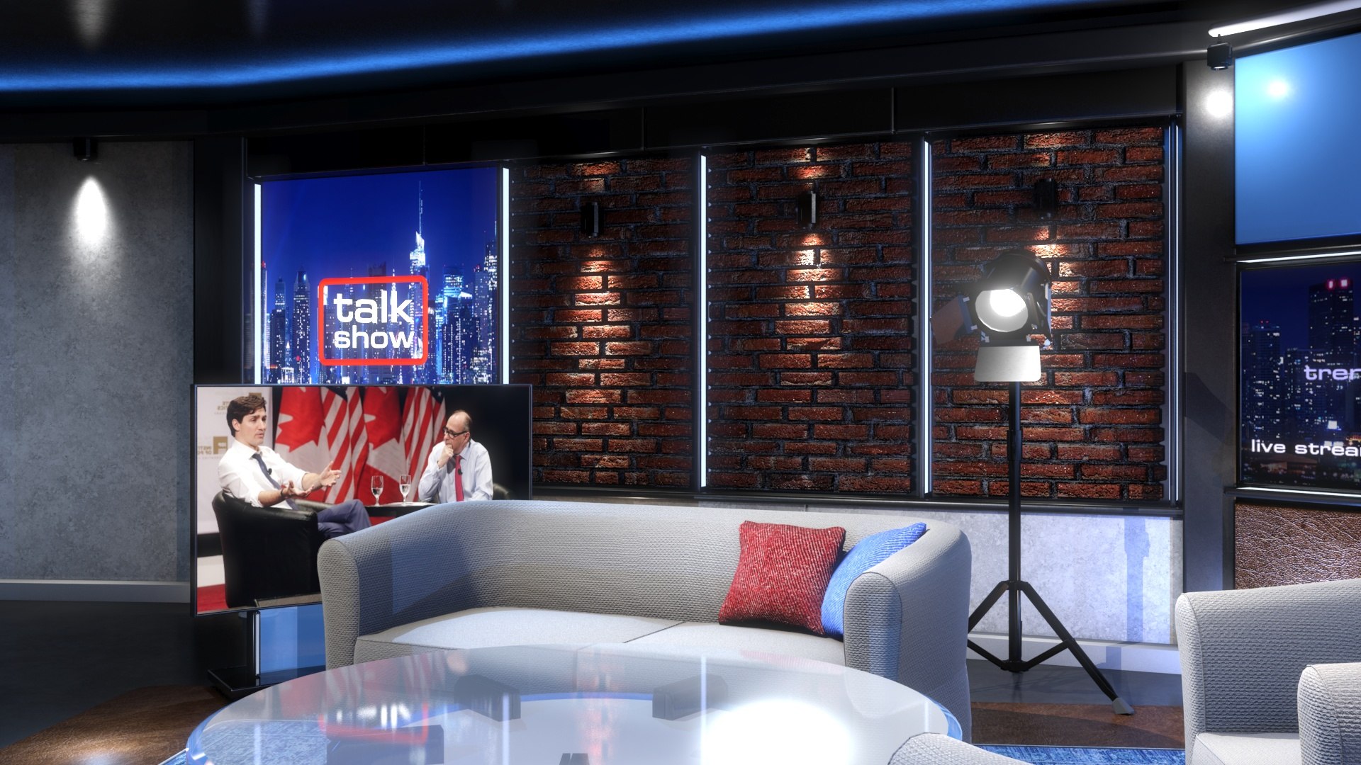 3D Virtual Set Studio - TurboSquid 1483291