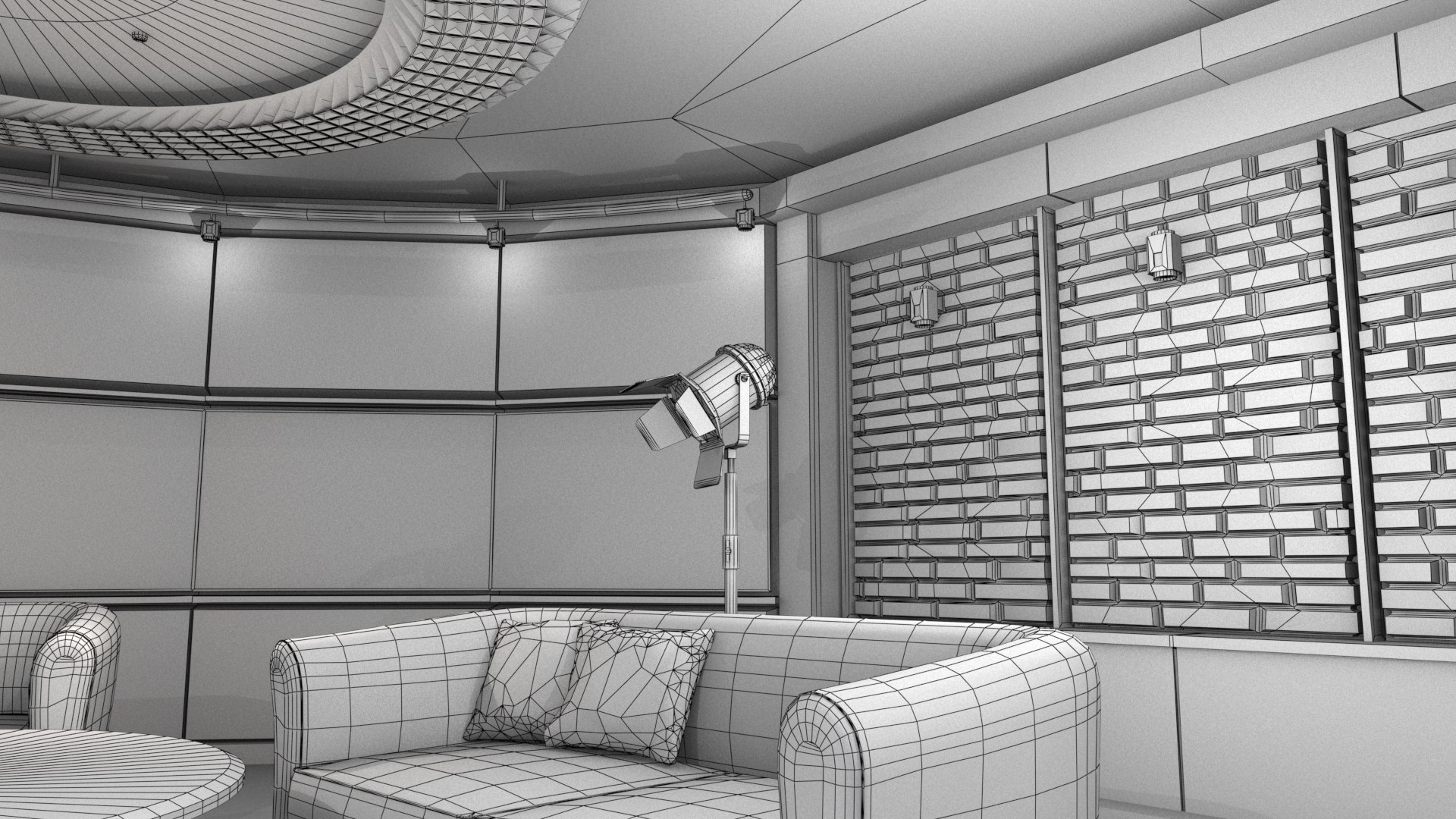 3D Virtual Set Studio - TurboSquid 1483291