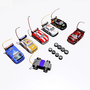 3d model remote control car set