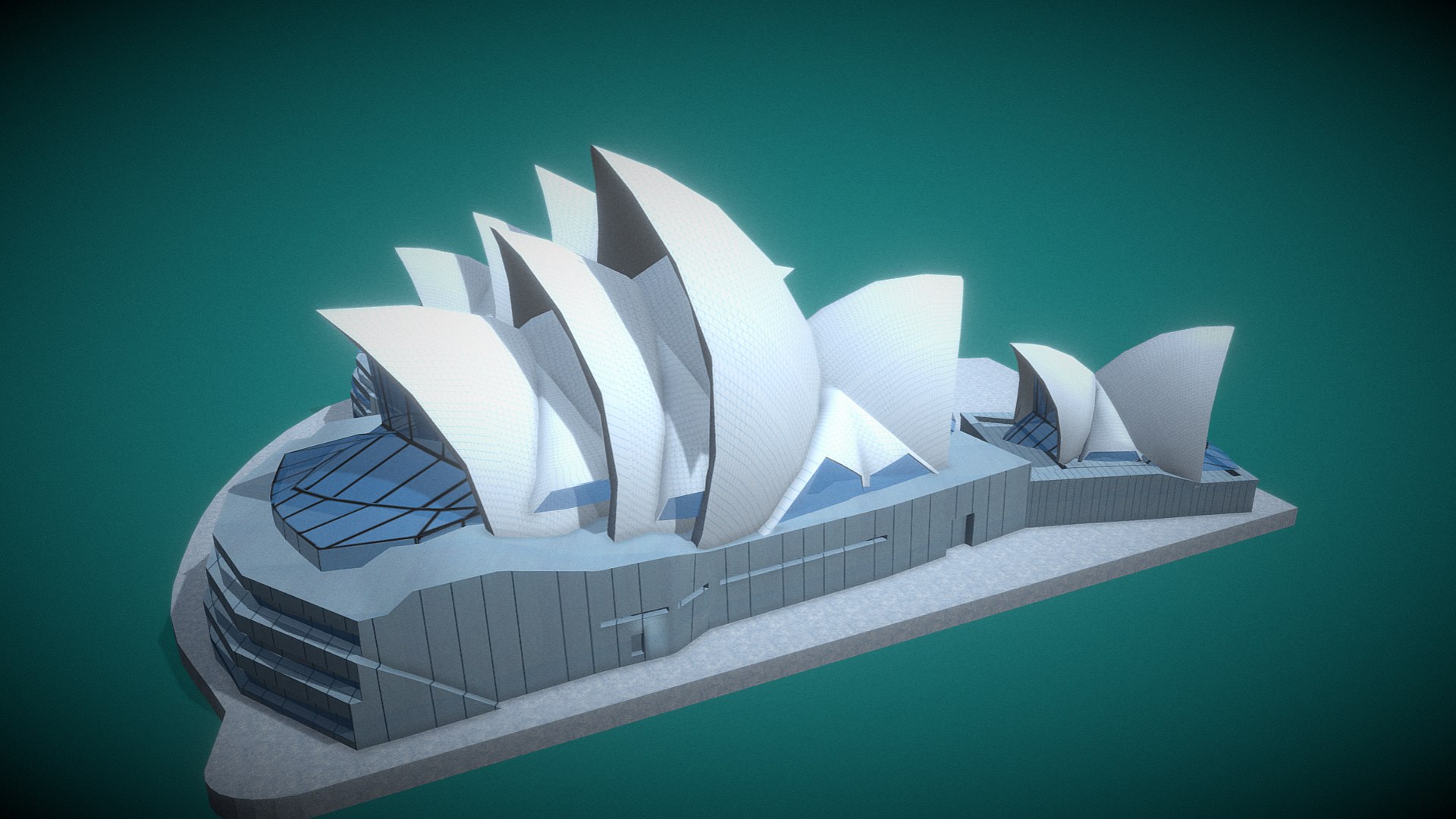 Sydney Opera House 3D Model - TurboSquid 2446435