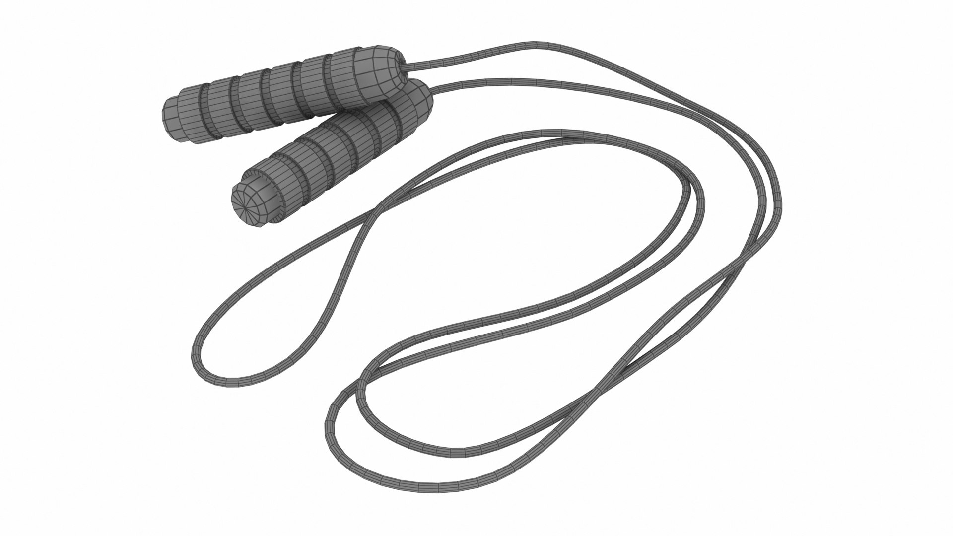Pilates Jump Rope Blue 3D Model - TurboSquid 1947502