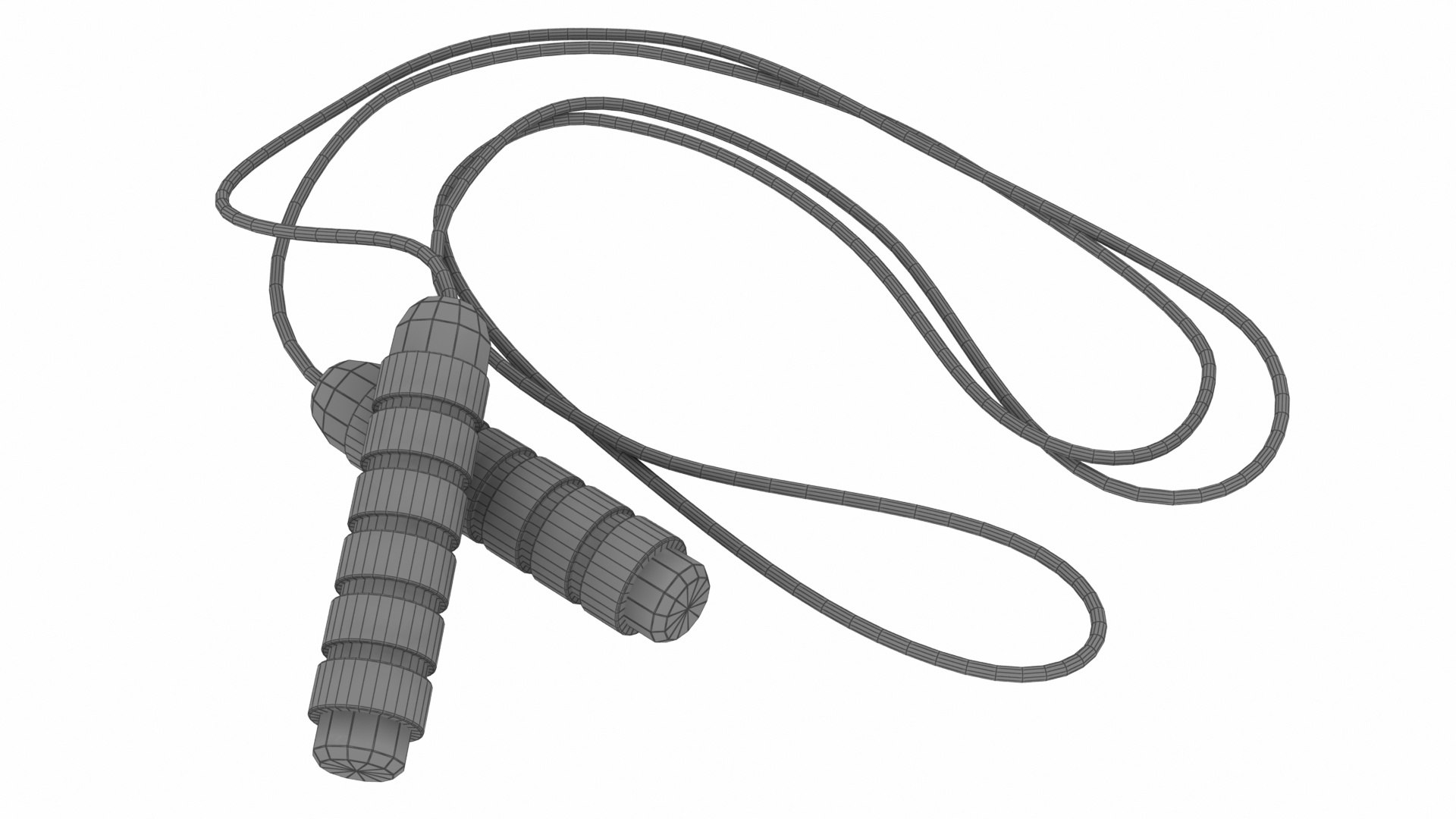 Pilates Jump Rope Blue 3D Model - TurboSquid 1947502