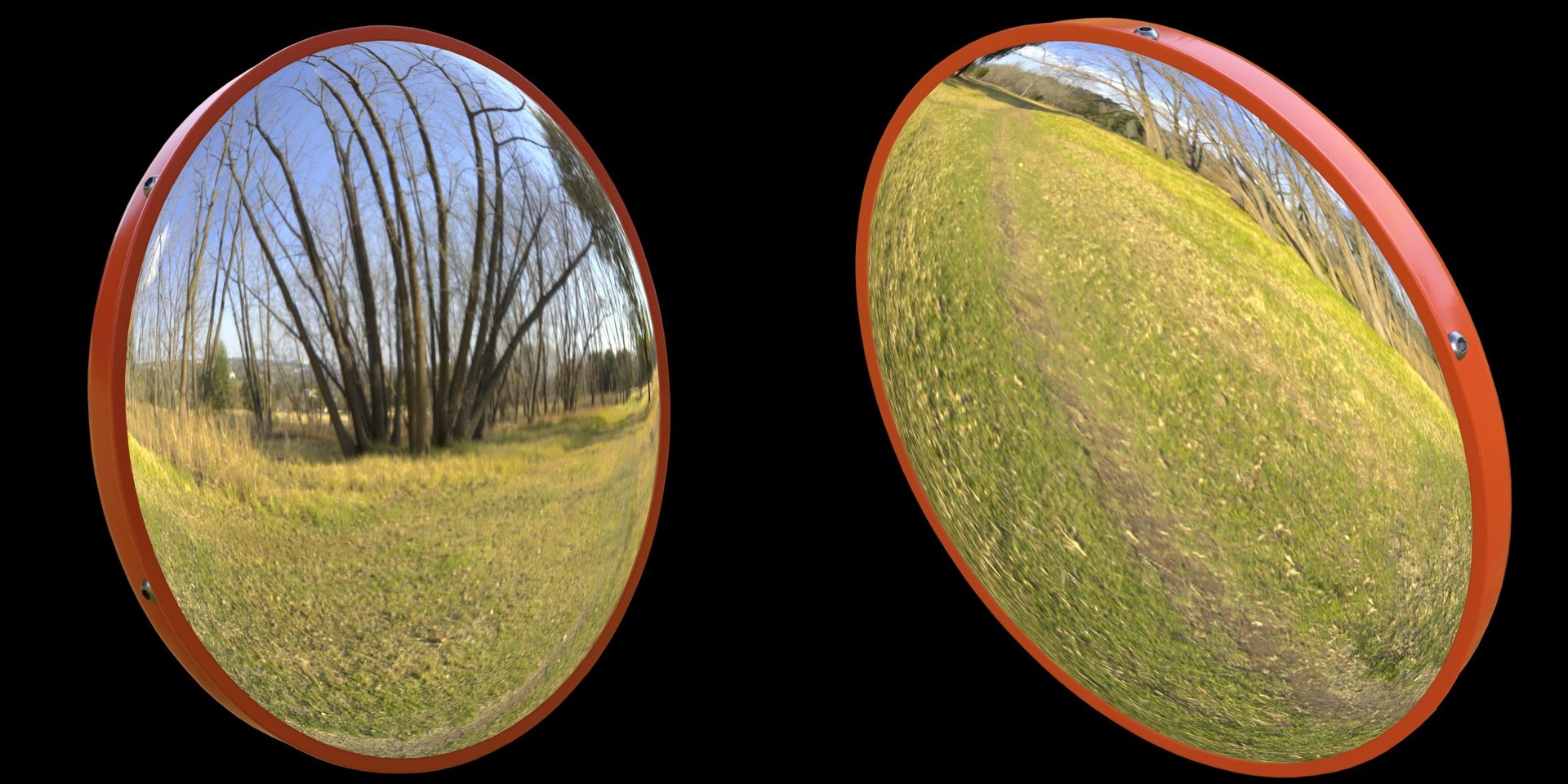 Blind Spot Traffic Mirror 1 Model - TurboSquid 2084010